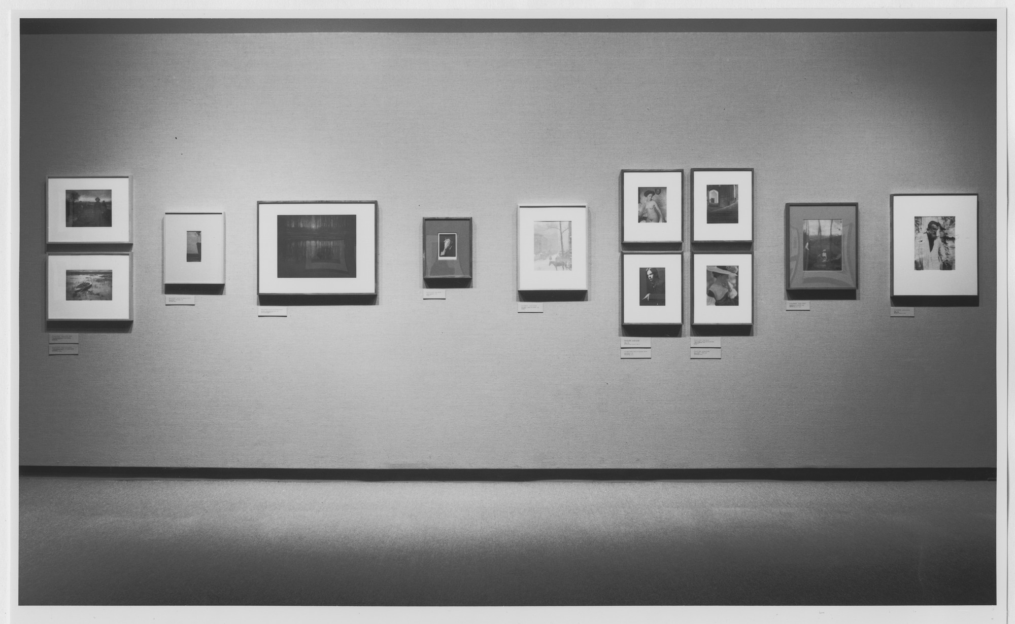 Installation view of the exhibition "Selections from the Permanent ...