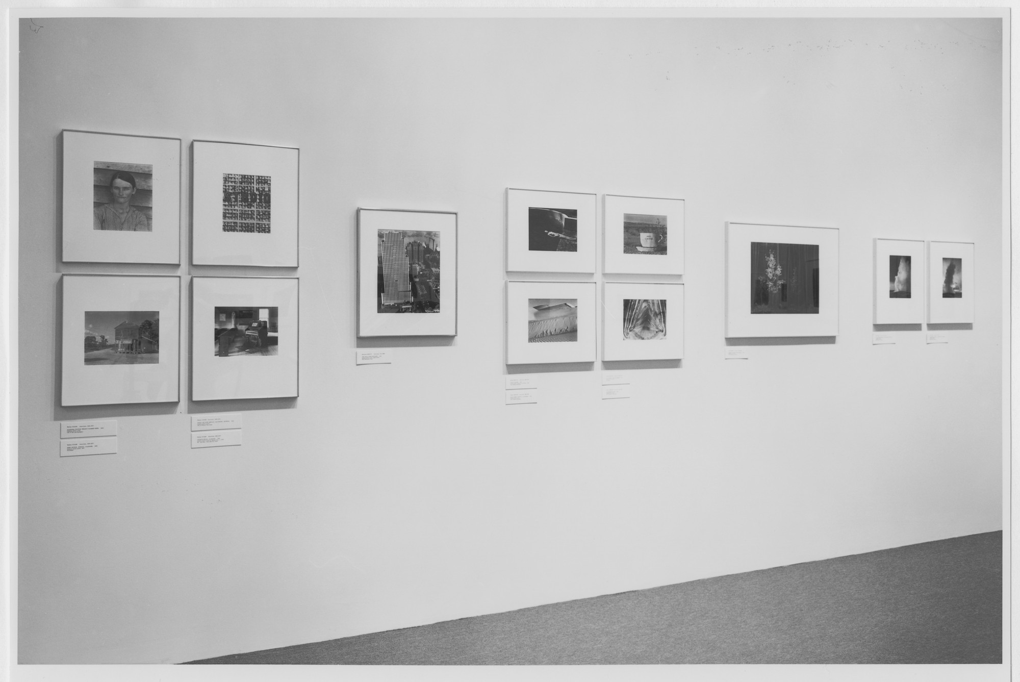 Installation view of the exhibition "Selections from the Permanent ...