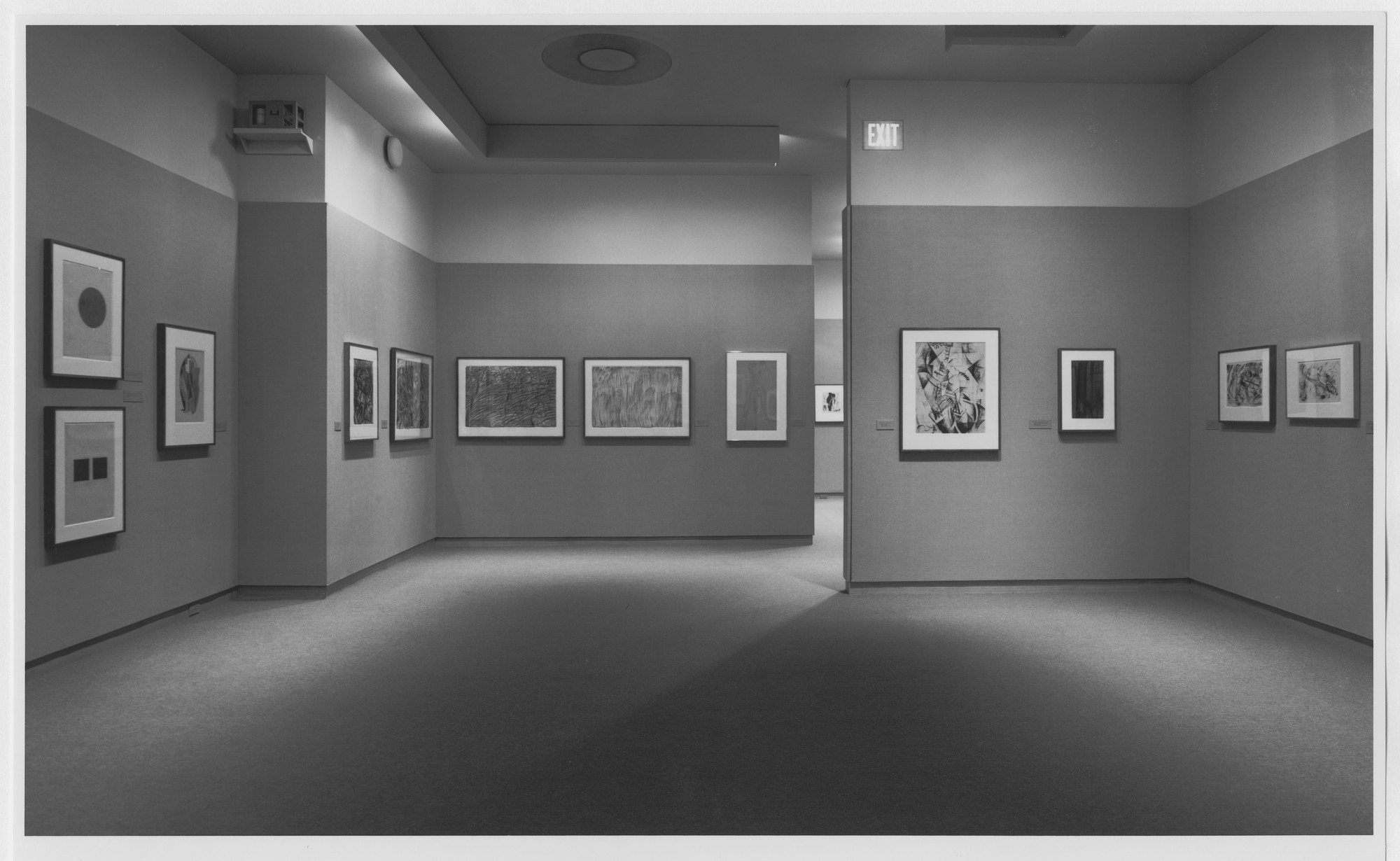 Installation view of the exhibition "Selections from the Permanent ...