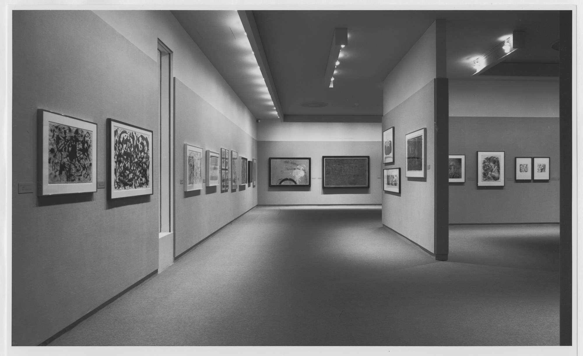 Installation view of the exhibition "Selections from the Permanent ...