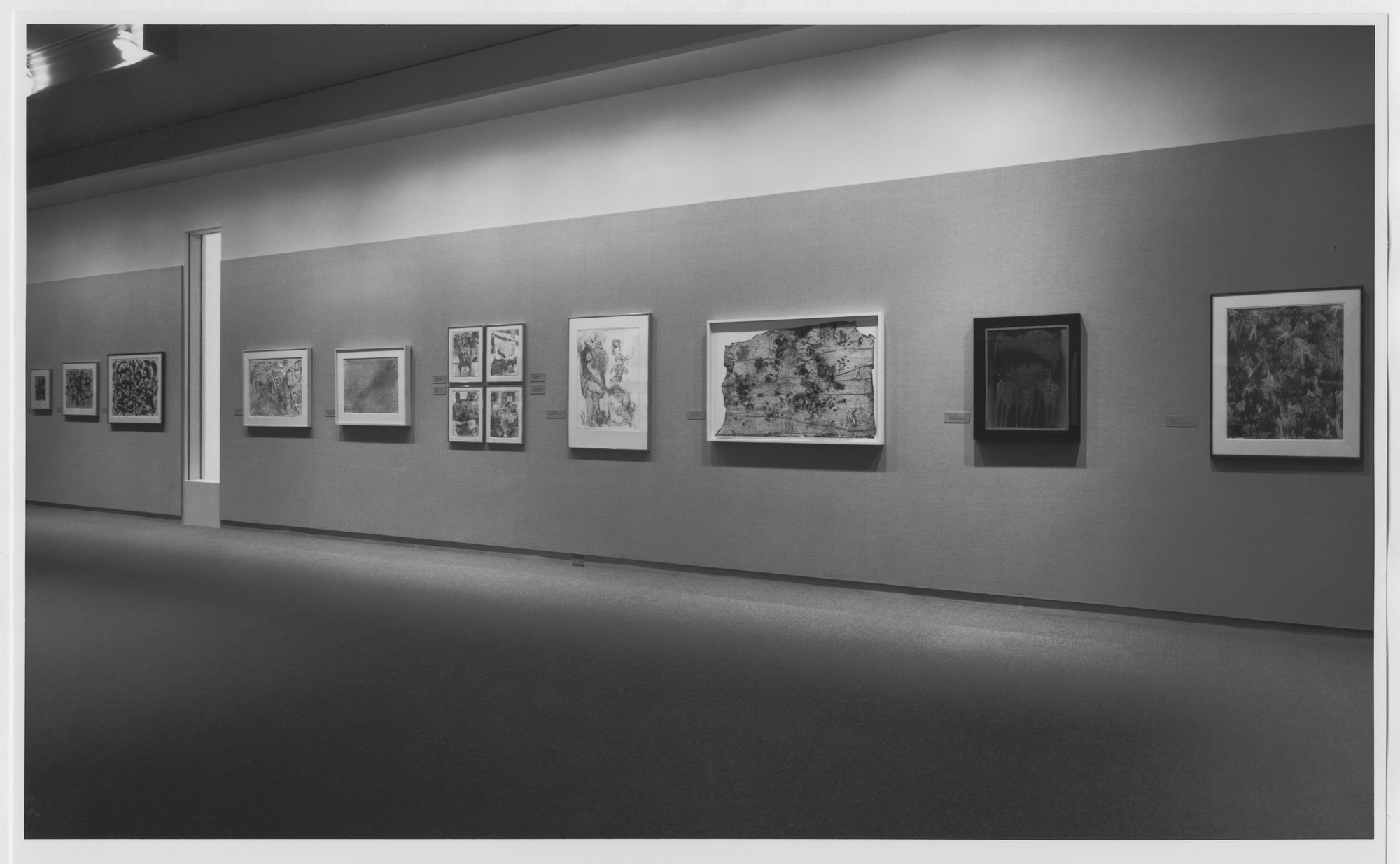 Installation view of the exhibition "Selections from the Permanent ...
