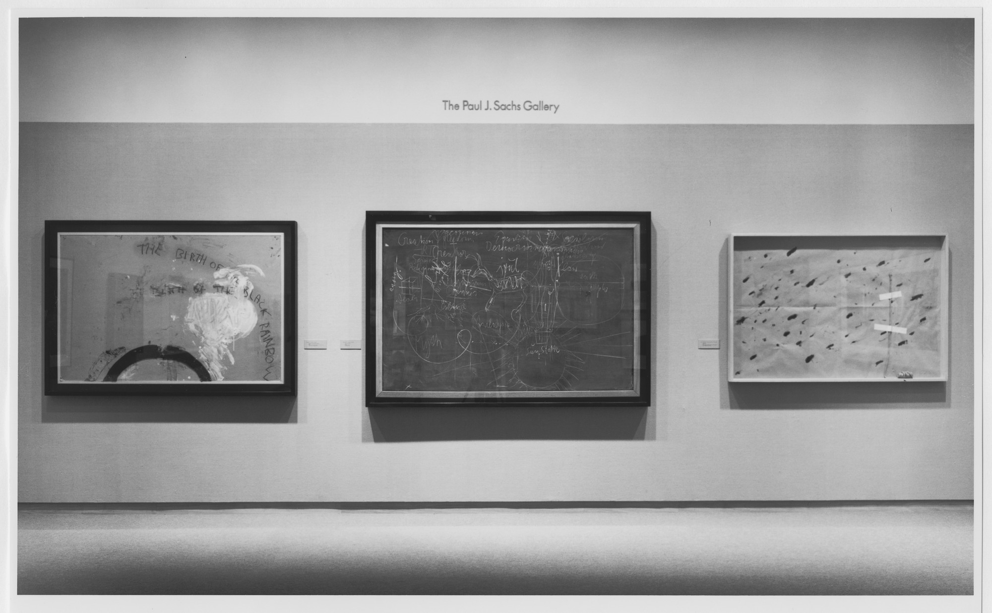 Installation view of the exhibition "Selections from the Permanent ...