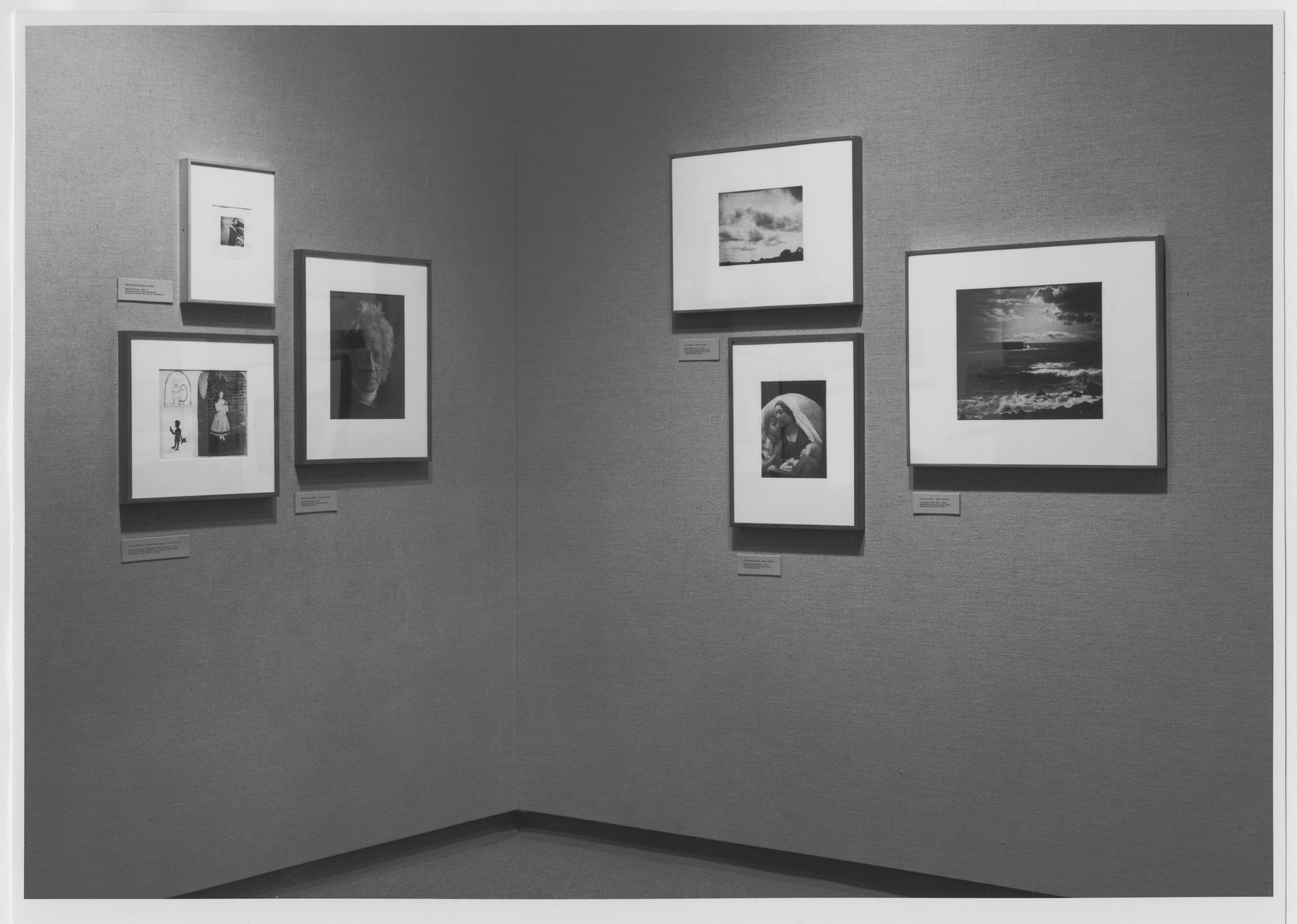 Installation view of the exhibition "Selections from the Permanent ...