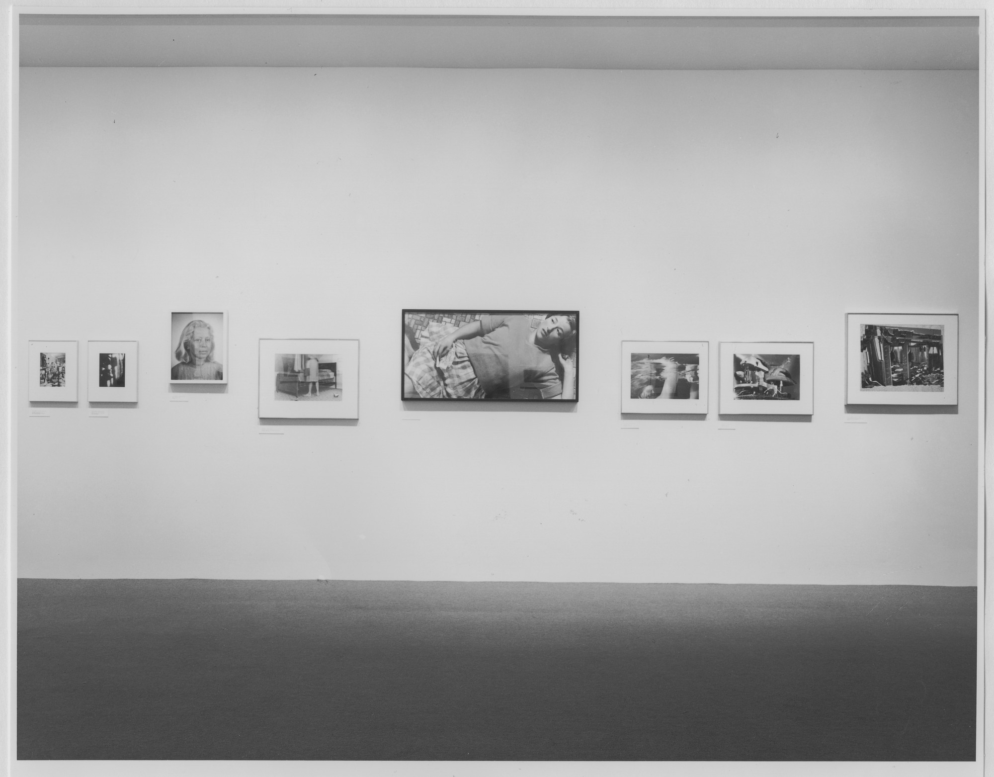 Installation view of the exhibition "Color Photographs: Recent ...