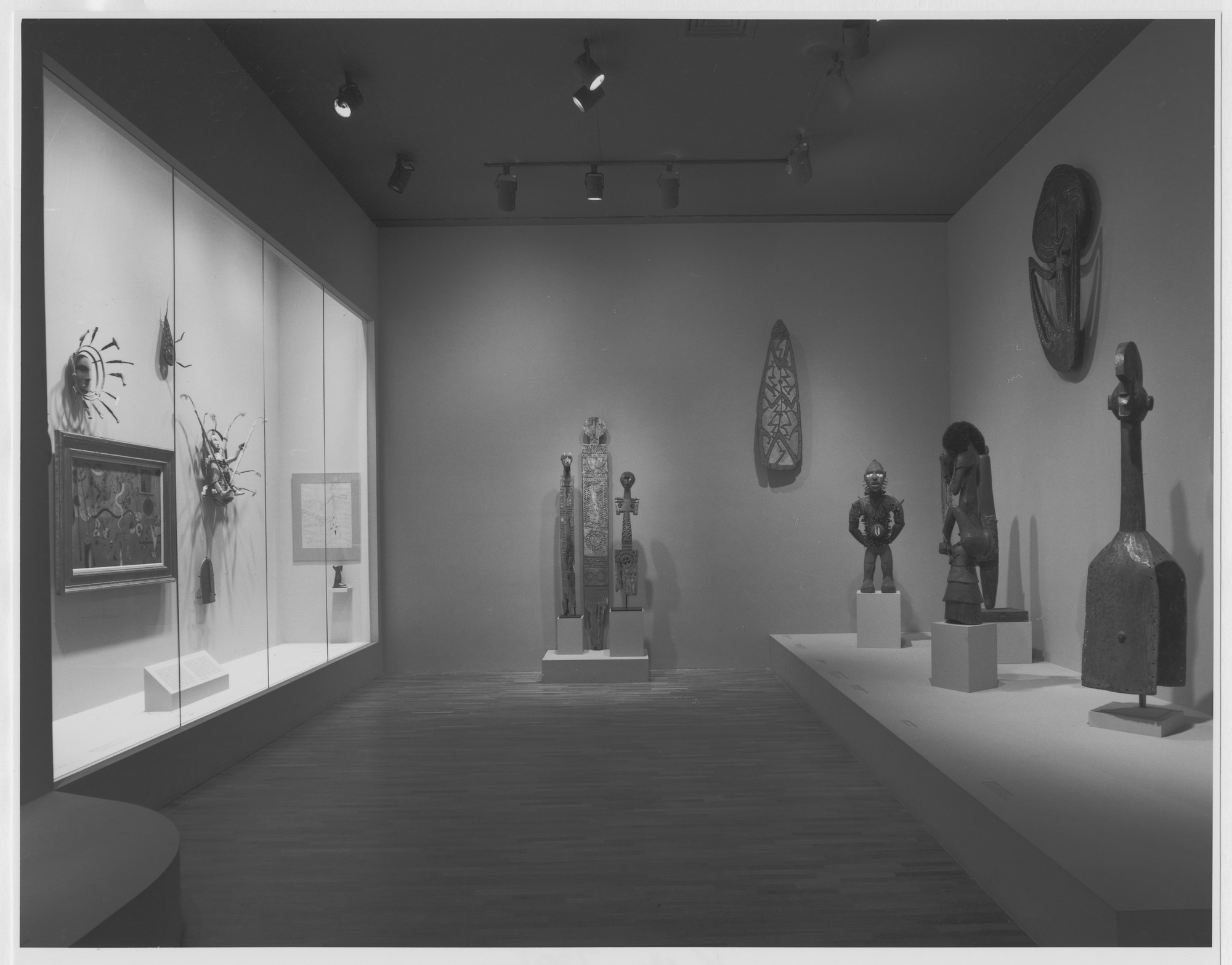 Installation view of the exhibition "'Primitivism' in 20th Century Art ...