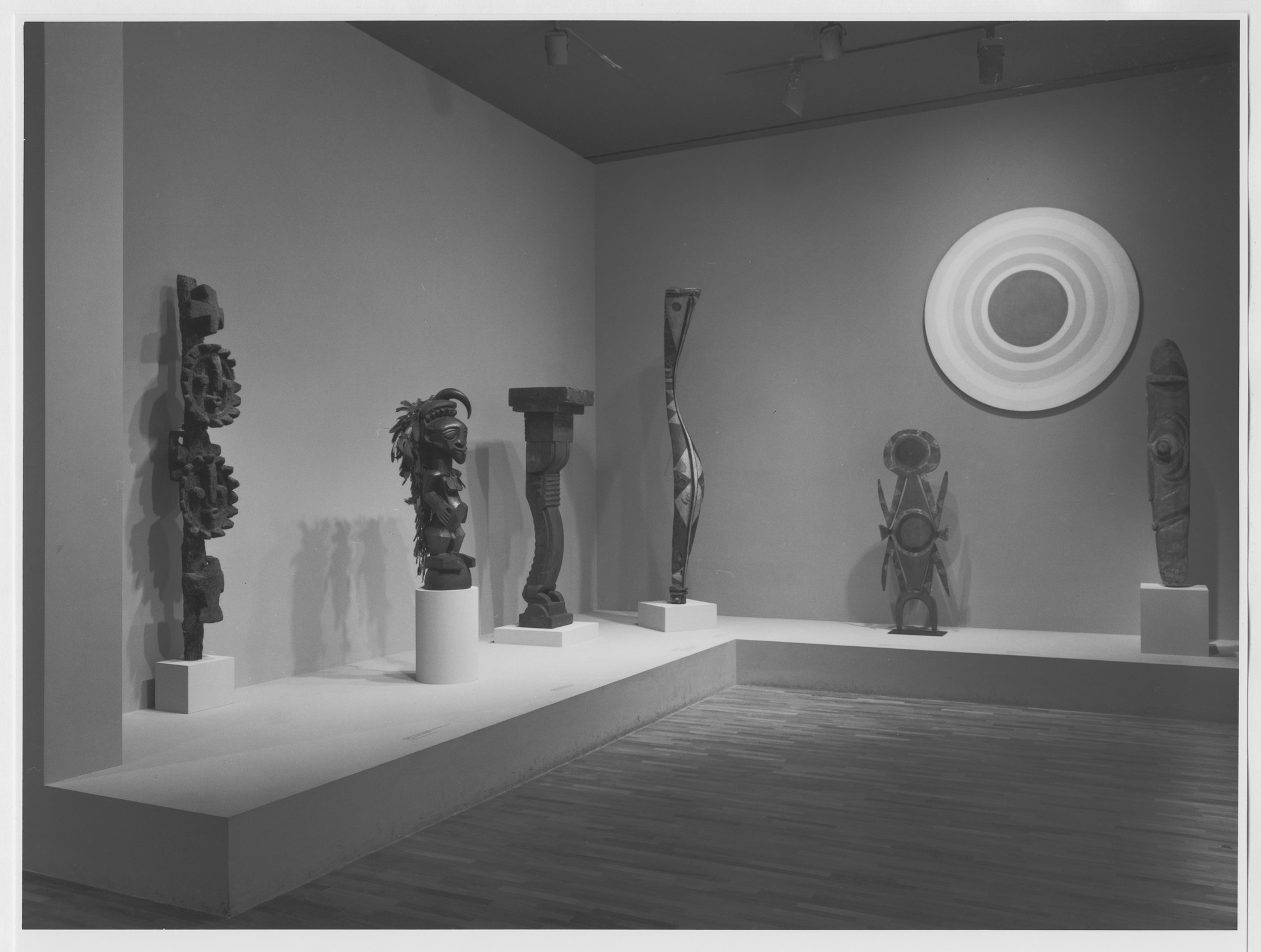 Installation view of the exhibition "'Primitivism' in 20th Century Art ...