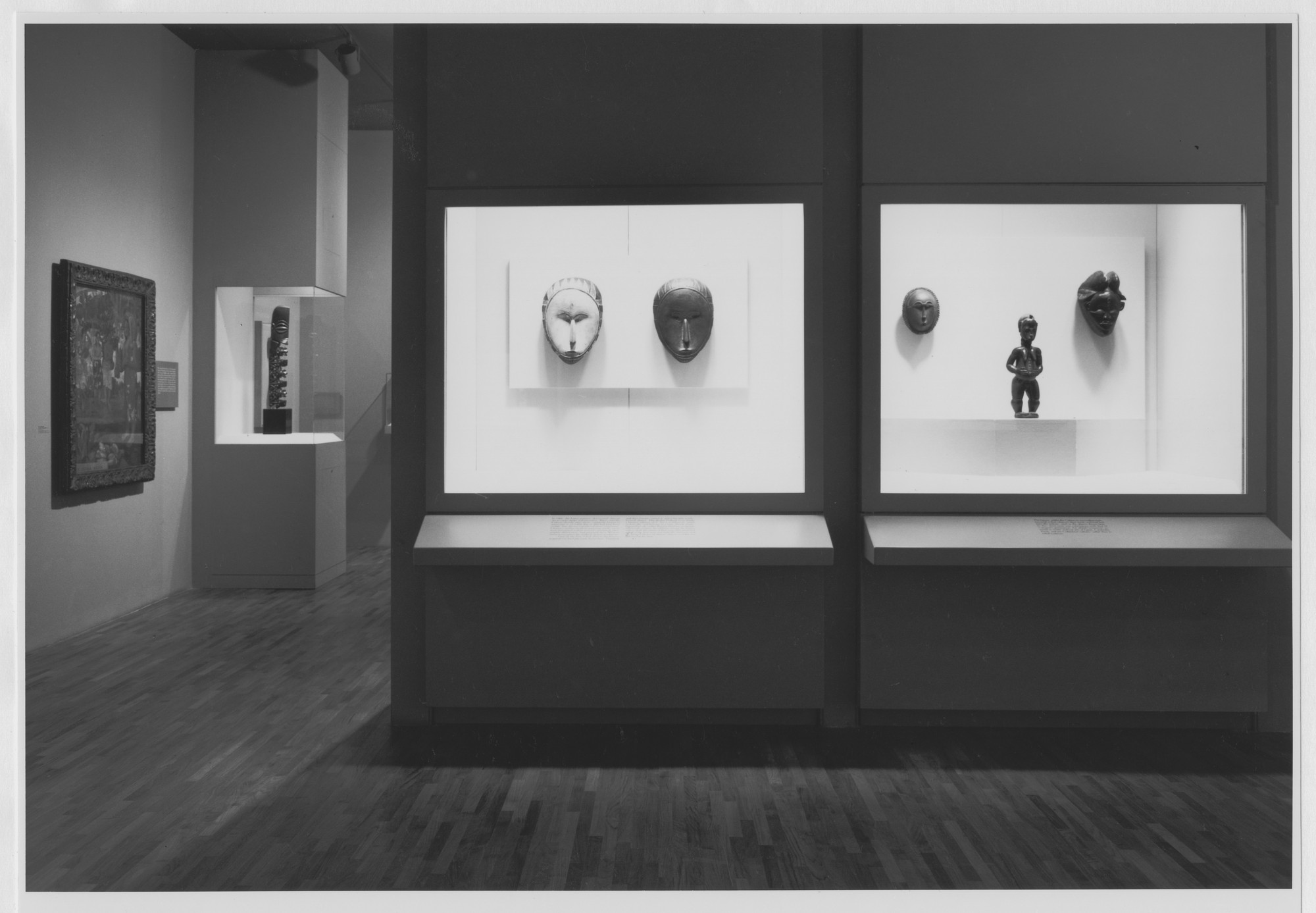 Installation view of the exhibition "'Primitivism' in 20th Century Art ...