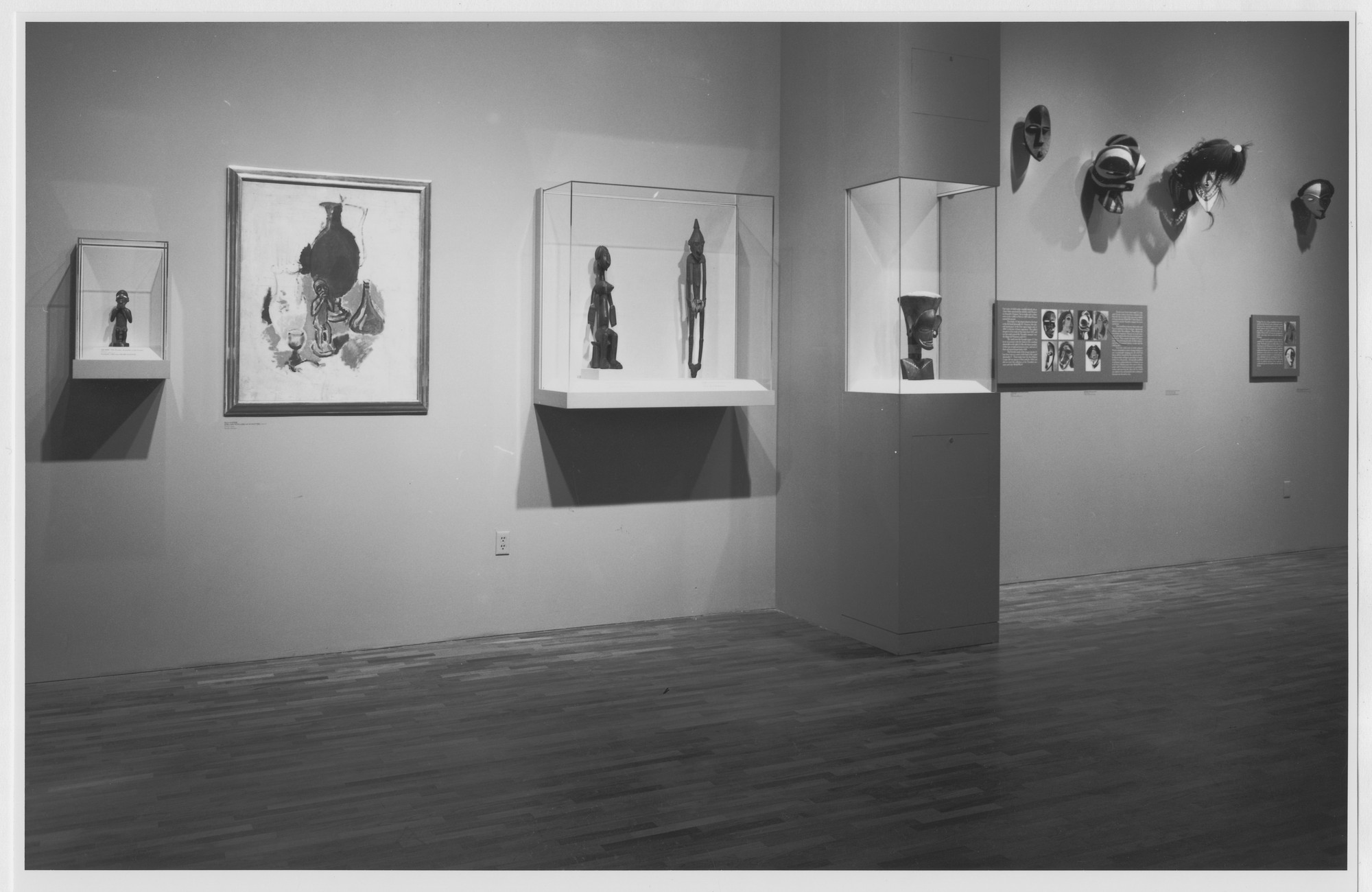 Installation view of the exhibition "'Primitivism' in 20th Century Art ...