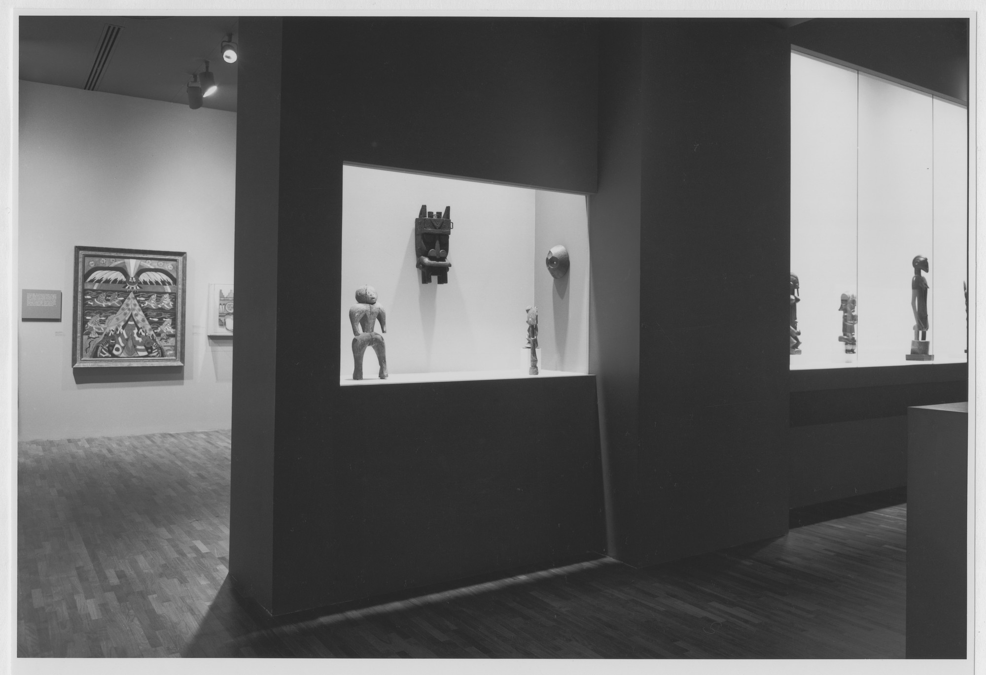 Installation view of the exhibition "'Primitivism' in 20th Century Art ...