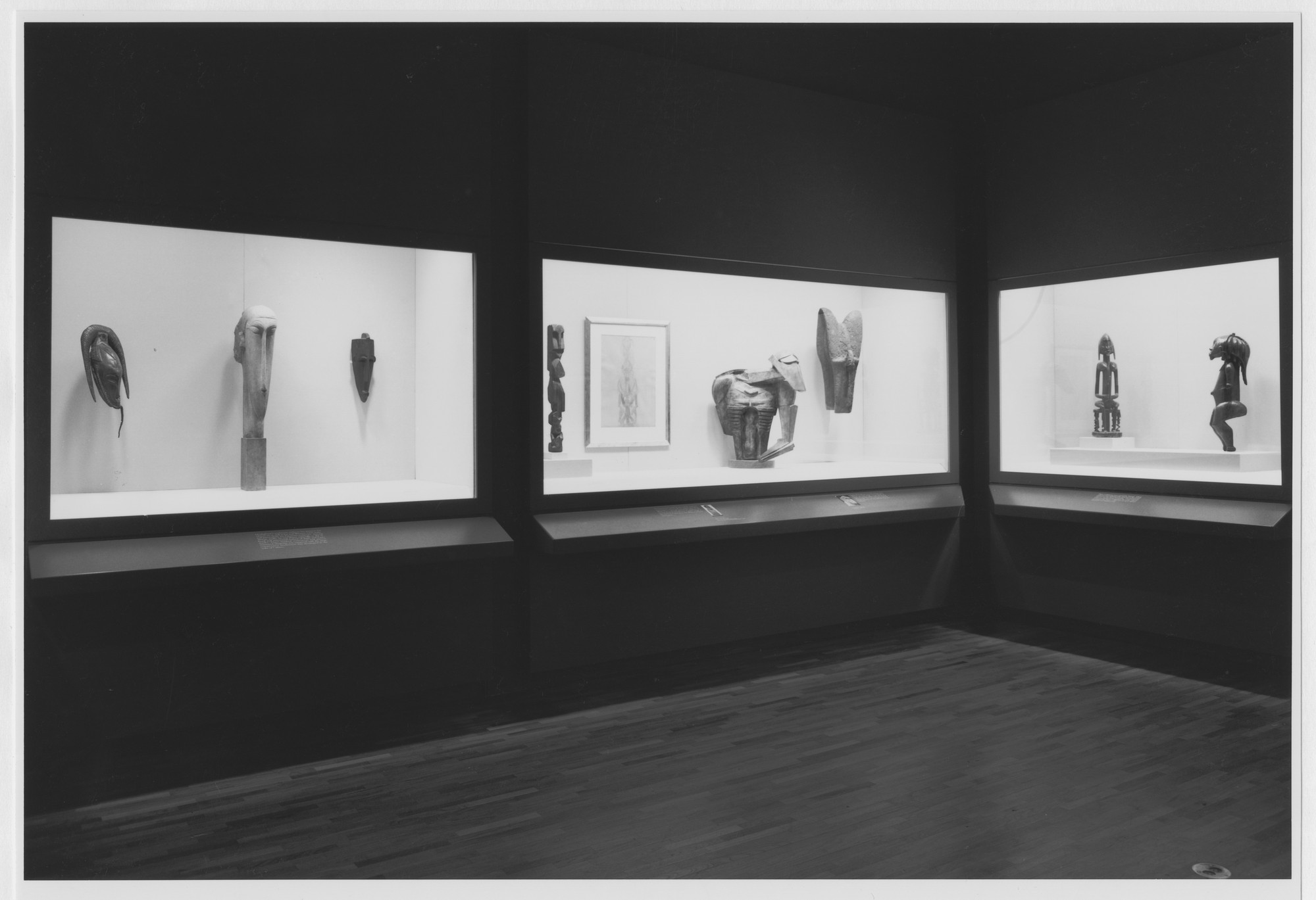 Installation view of the exhibition "'Primitivism' in 20th Century Art ...