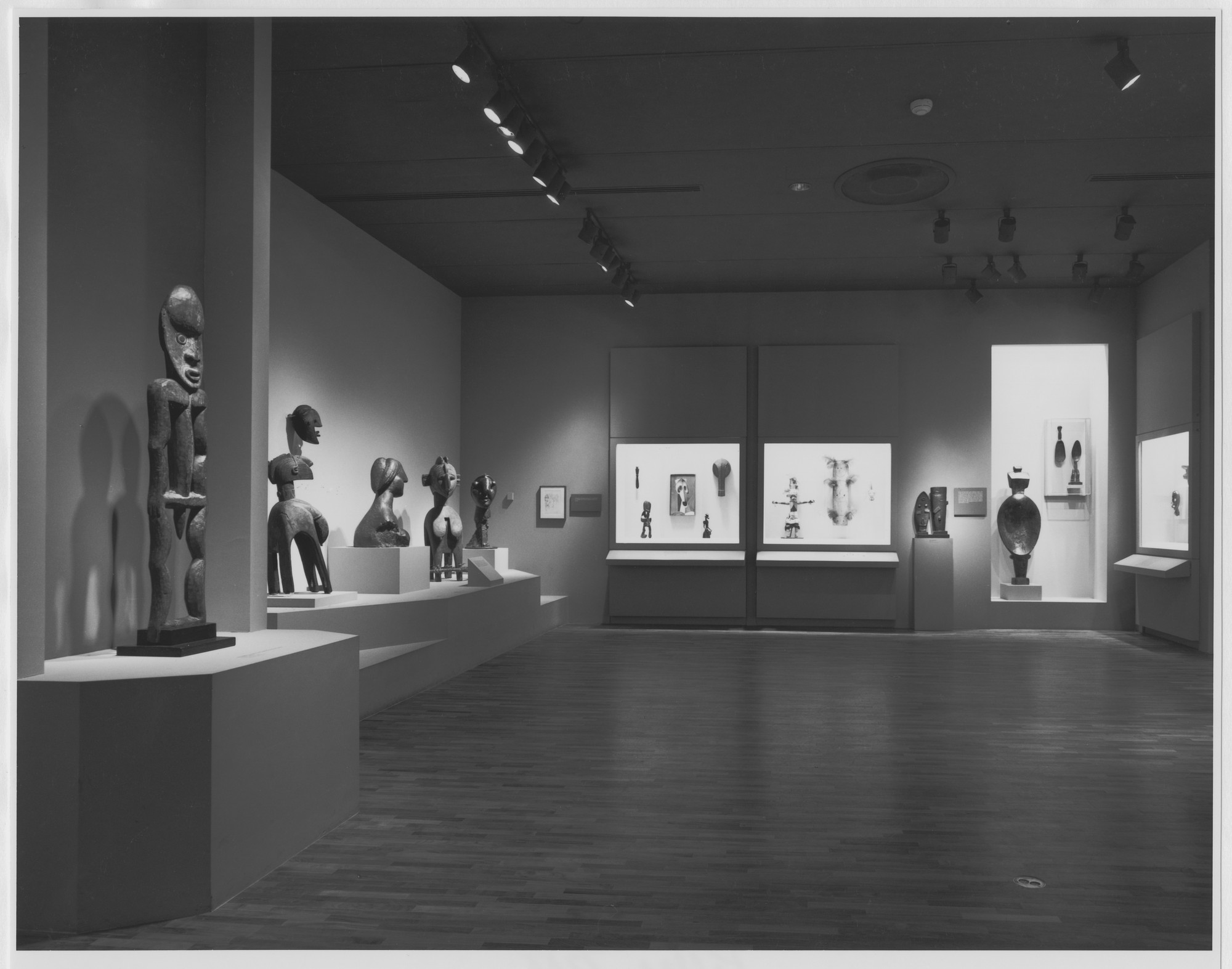 Installation view of the exhibition "'Primitivism' in 20th Century Art ...