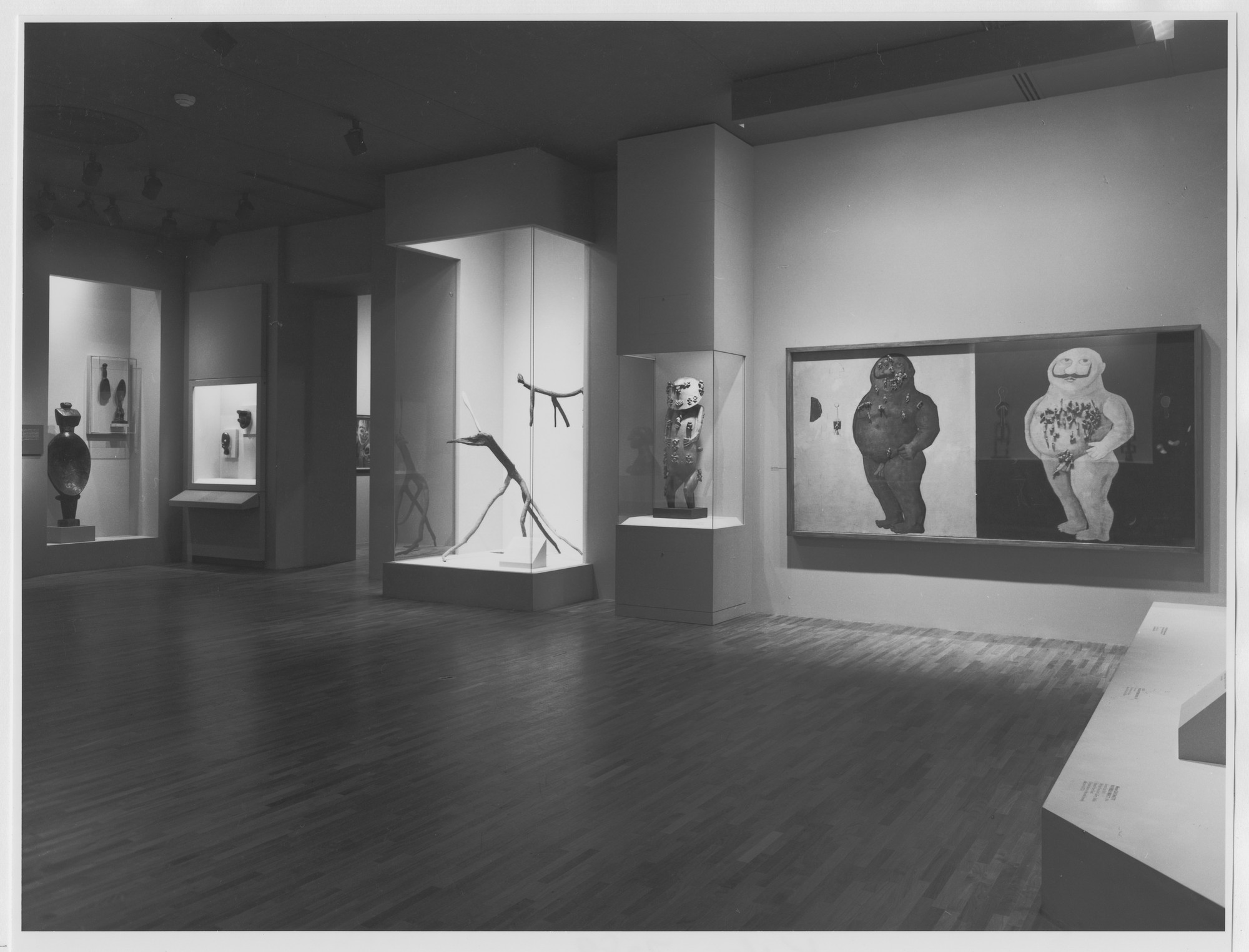 Installation view of the exhibition "'Primitivism' in 20th Century Art ...
