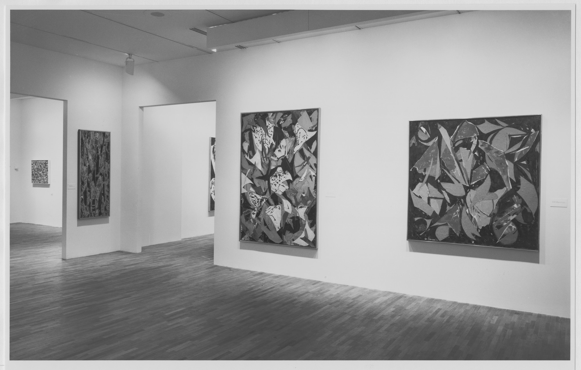 Installation view of the exhibition "Lee Krasner: A Retrospective" | MoMA