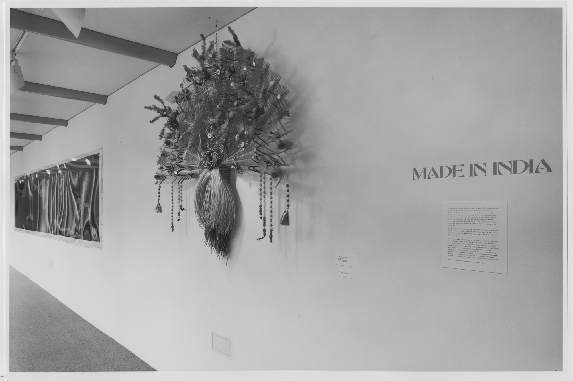 Installation view of the exhibition "Made in India" | MoMA