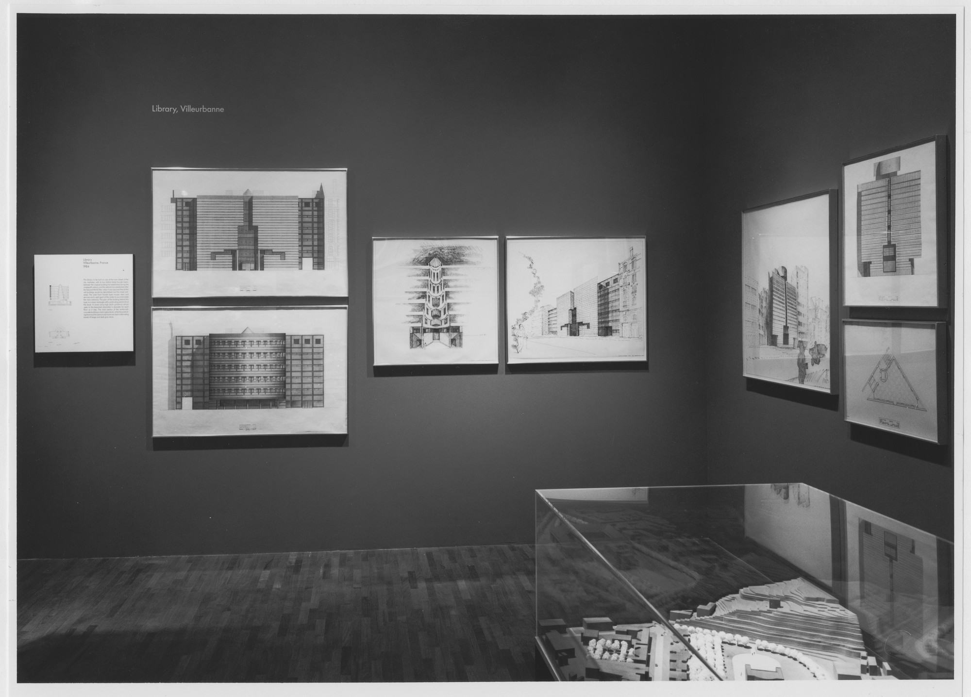 Installation view of the exhibition "Mario Botta" | MoMA