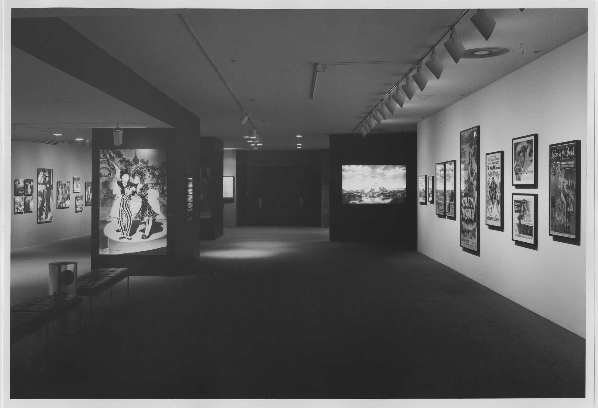 Installation view of the exhibition "Paramount Pictures 75th ...