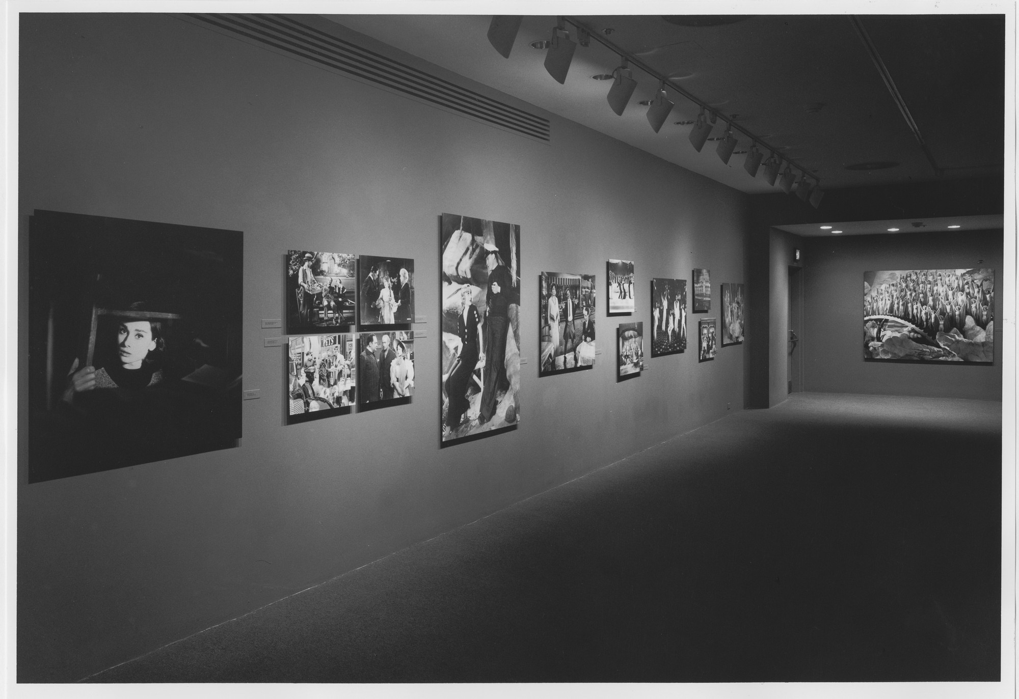 Installation view of the exhibition "Paramount Pictures 75th ...