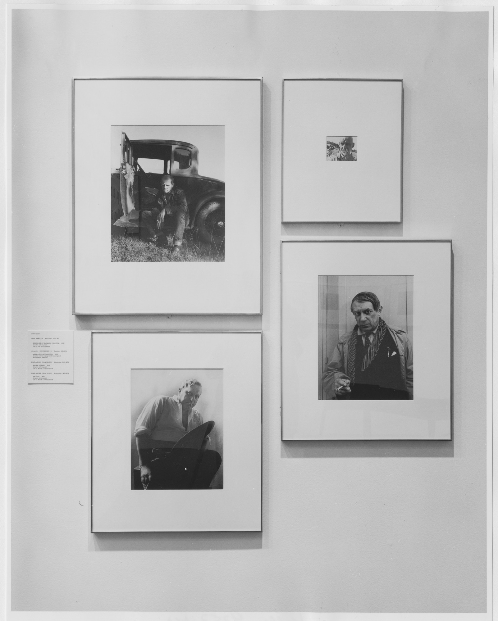 Installation view of the exhibition "Picturing Greatness" | MoMA