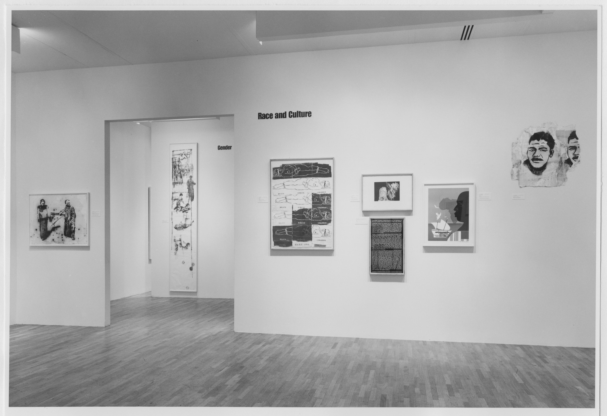 Installation view of the exhibition "Committed to Print" | MoMA
