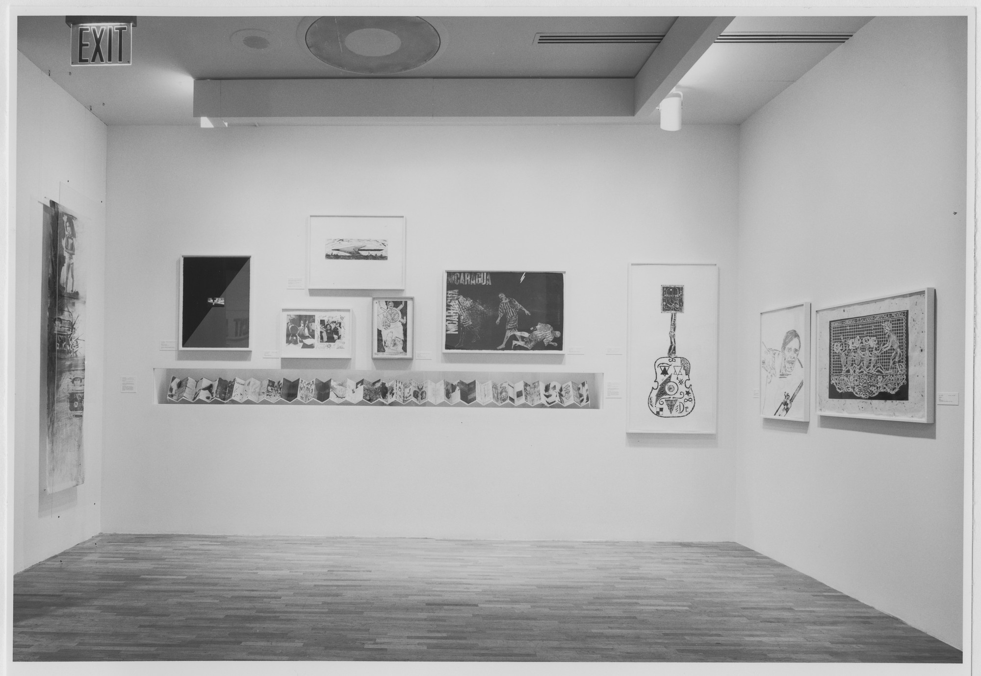 Installation view of the exhibition "Committed to Print" | MoMA