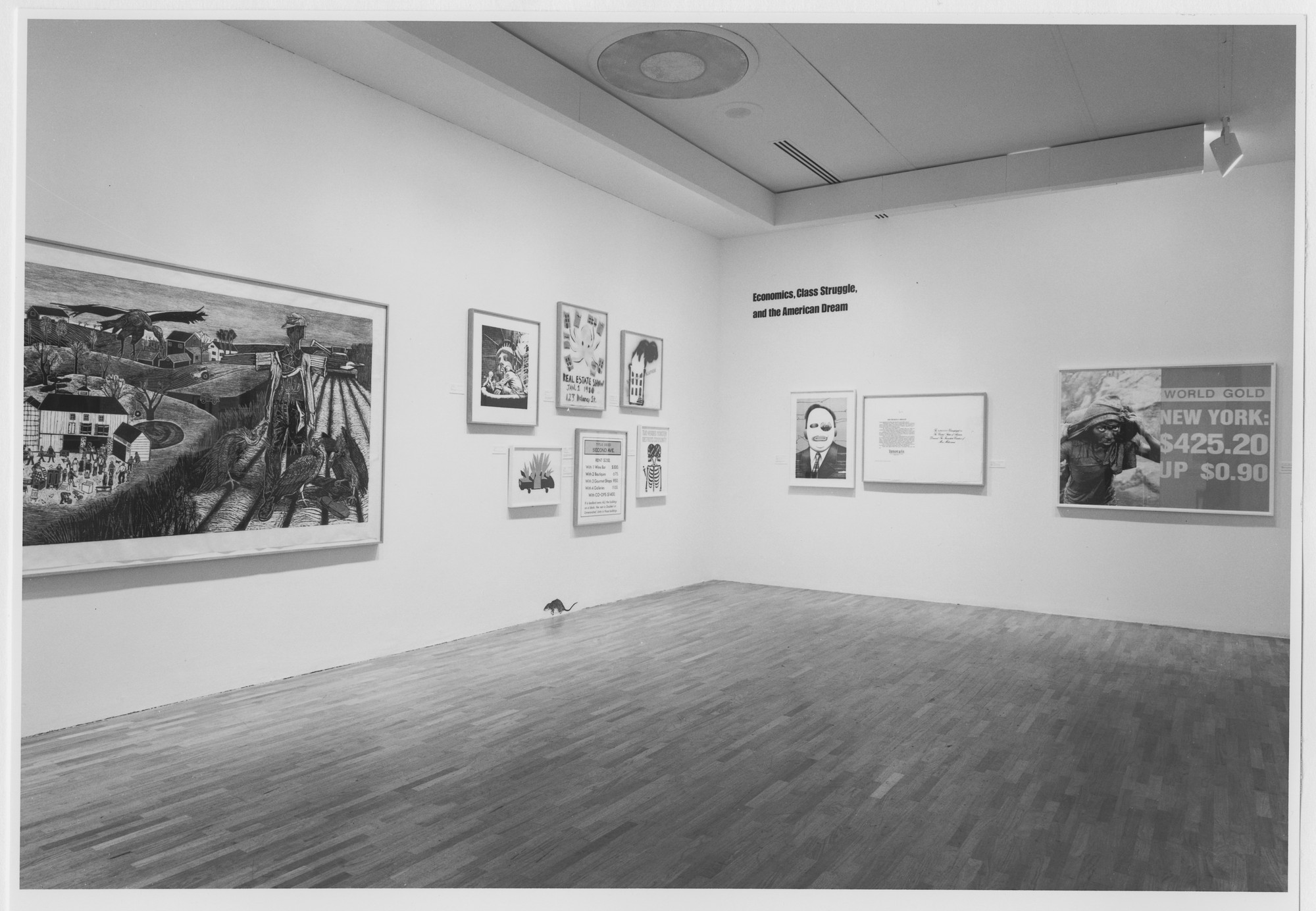 Installation view of the exhibition "Committed to Print" | MoMA