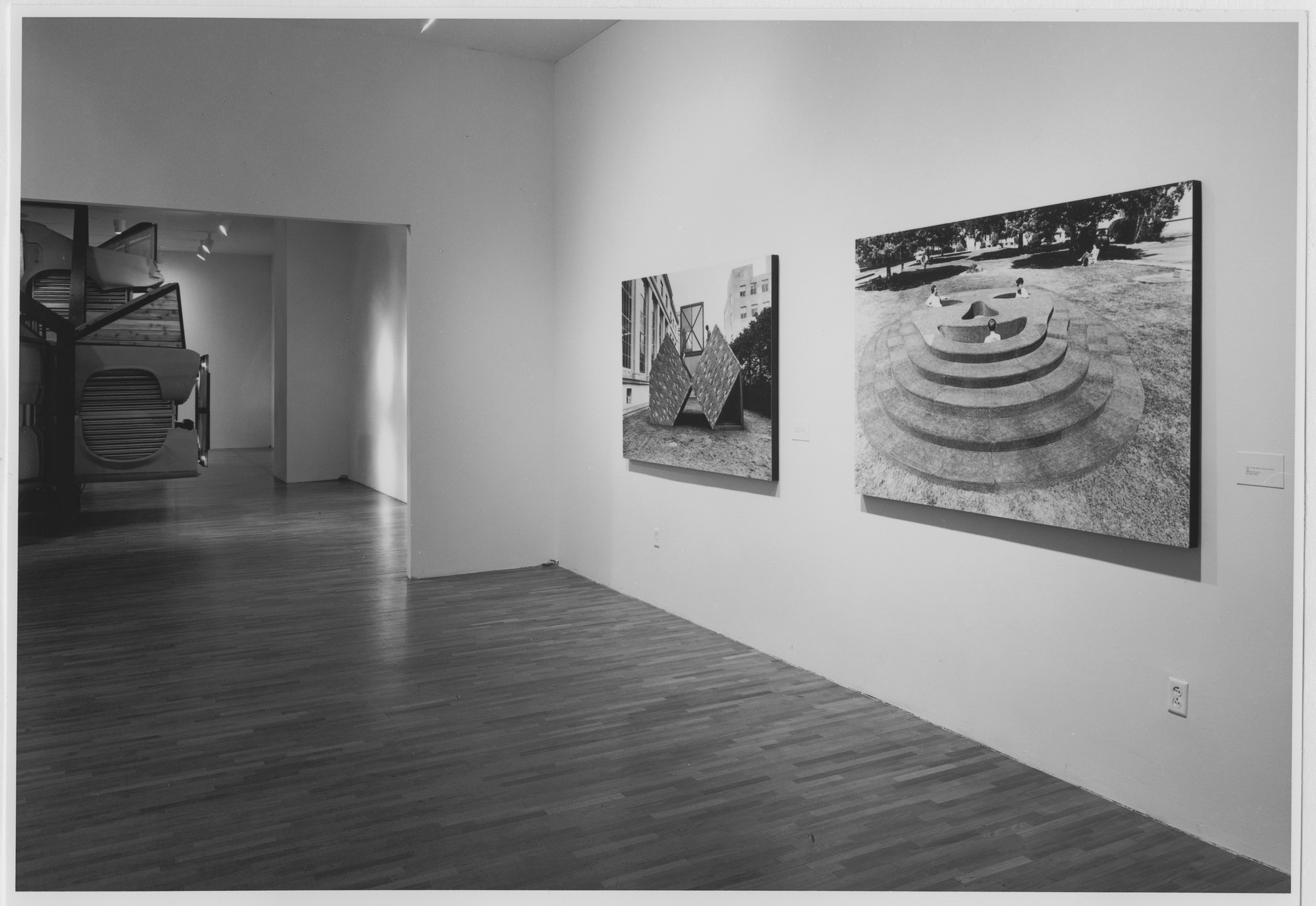 Installation view of the exhibition "Vito Acconci" | MoMA