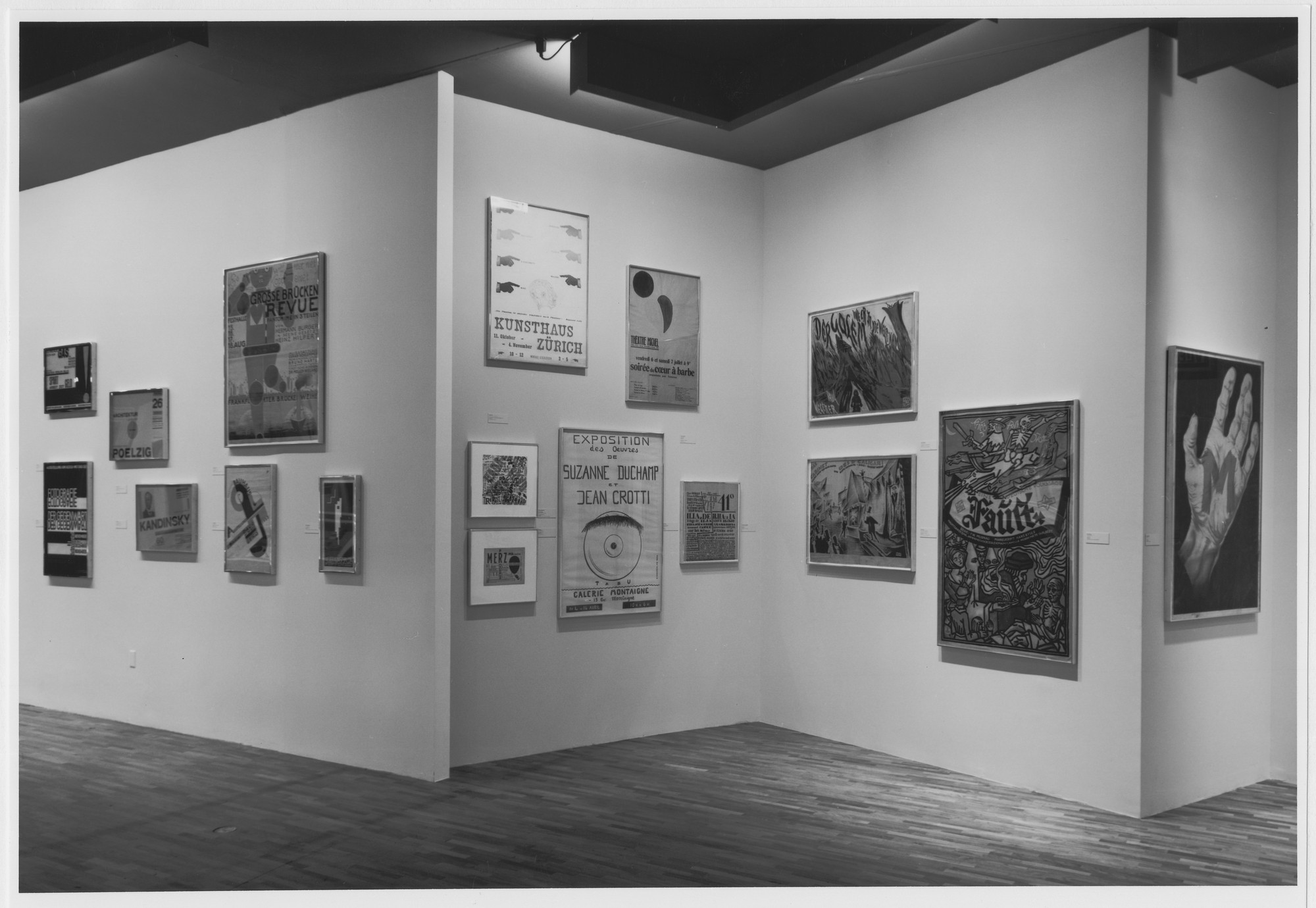 Installation view of the exhibition "The Modern Poster" | MoMA