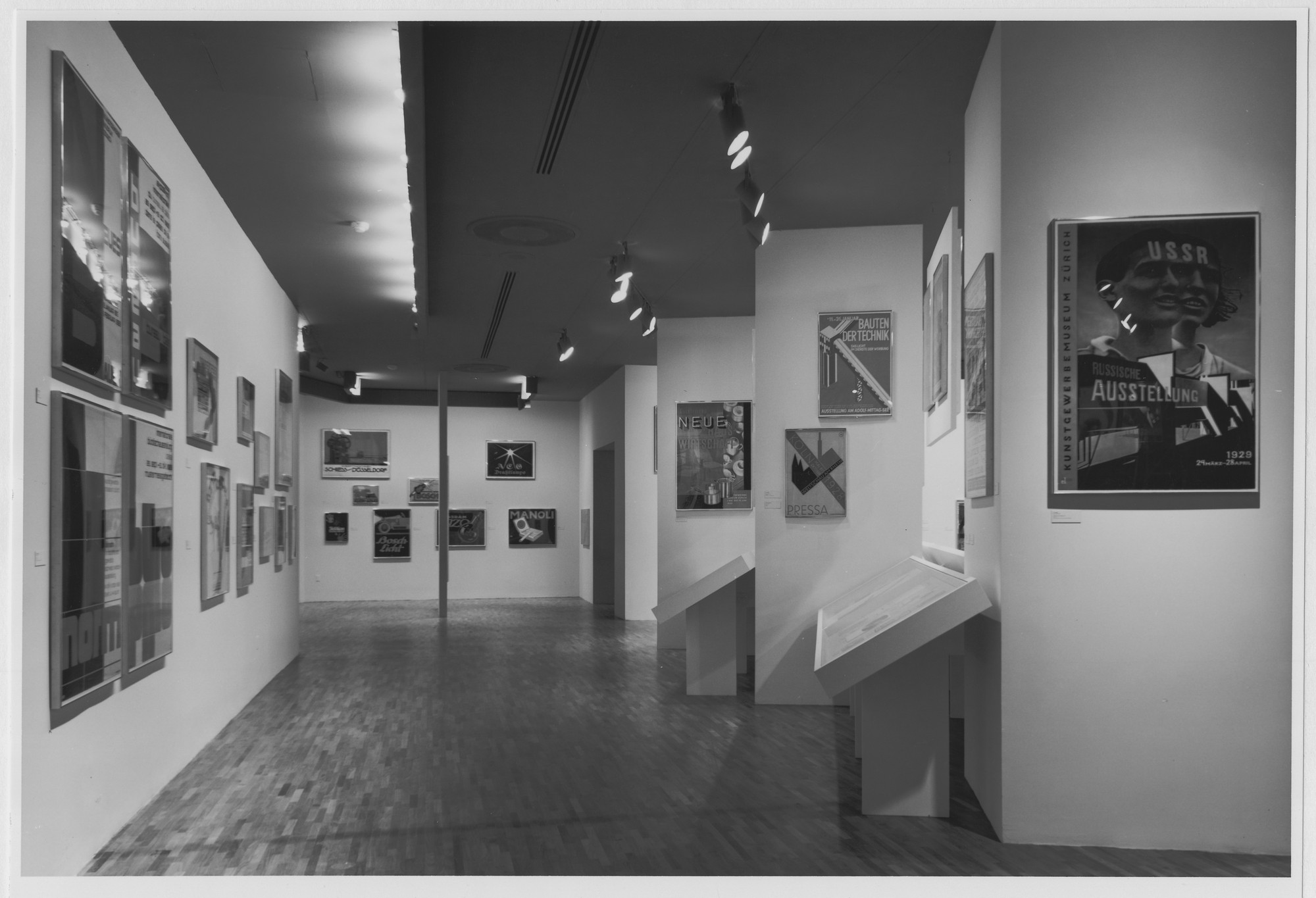 Installation view of the exhibition "The Modern Poster" | MoMA