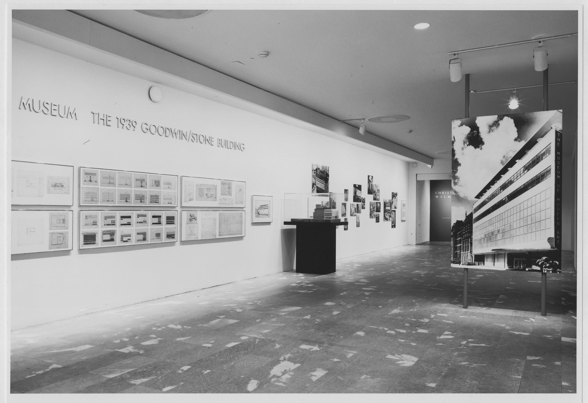 Installation view of the exhibition "A Modern Museum: The 1939 Goodwin ...