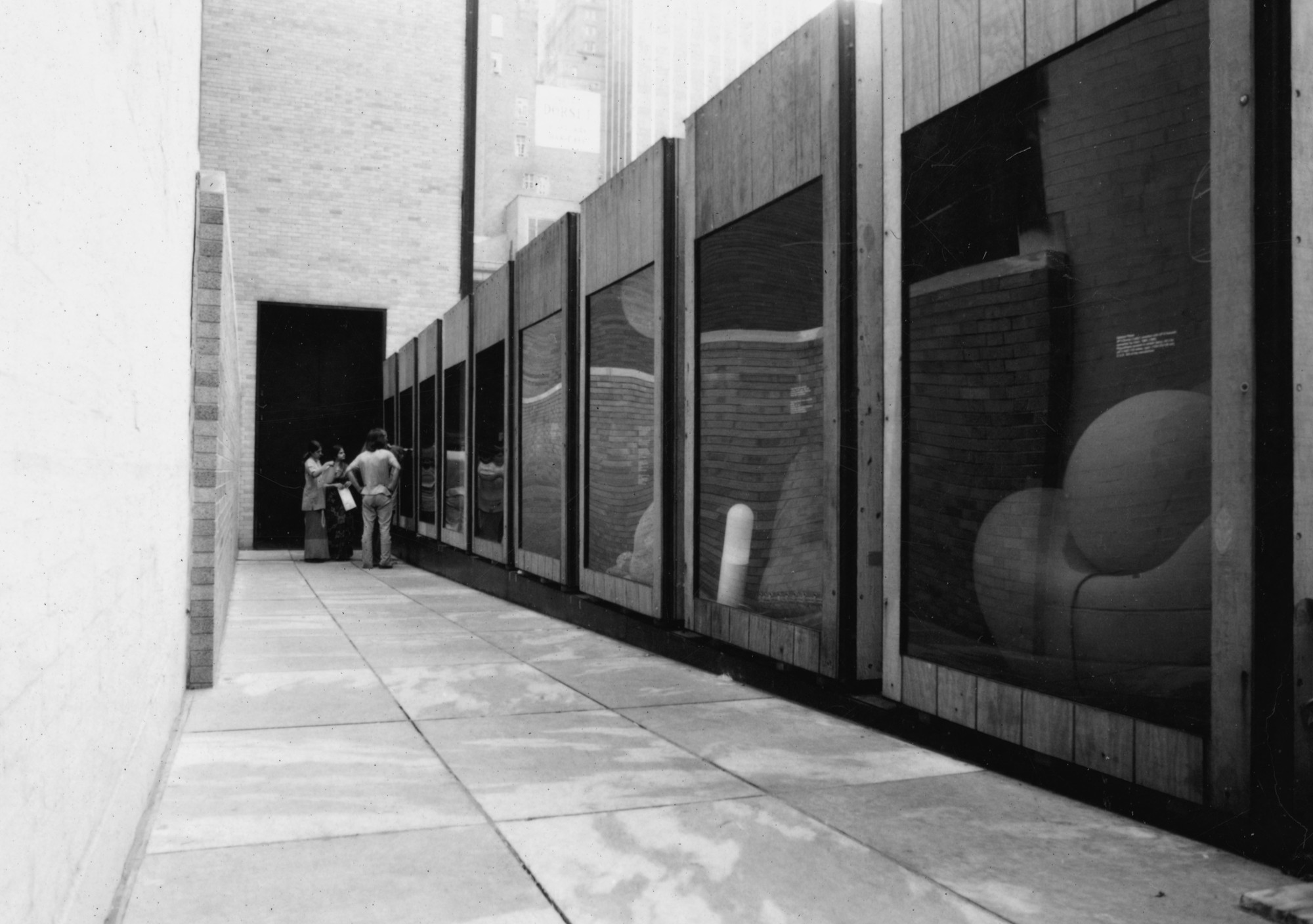 Installation view of the exhibition "Italy: The New Domestic Landscape ...