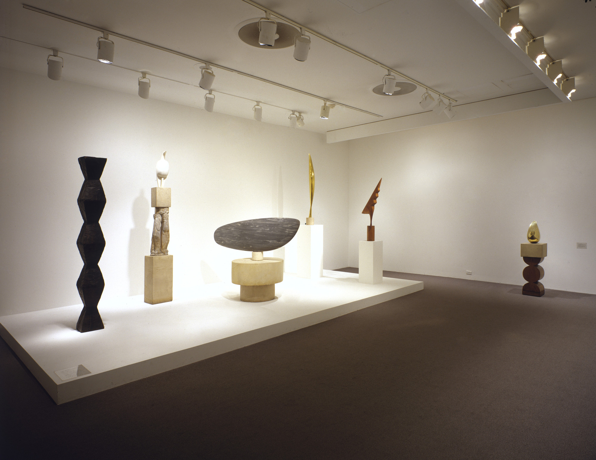 Installation view of the exhibition "Selections from the Permanent ...