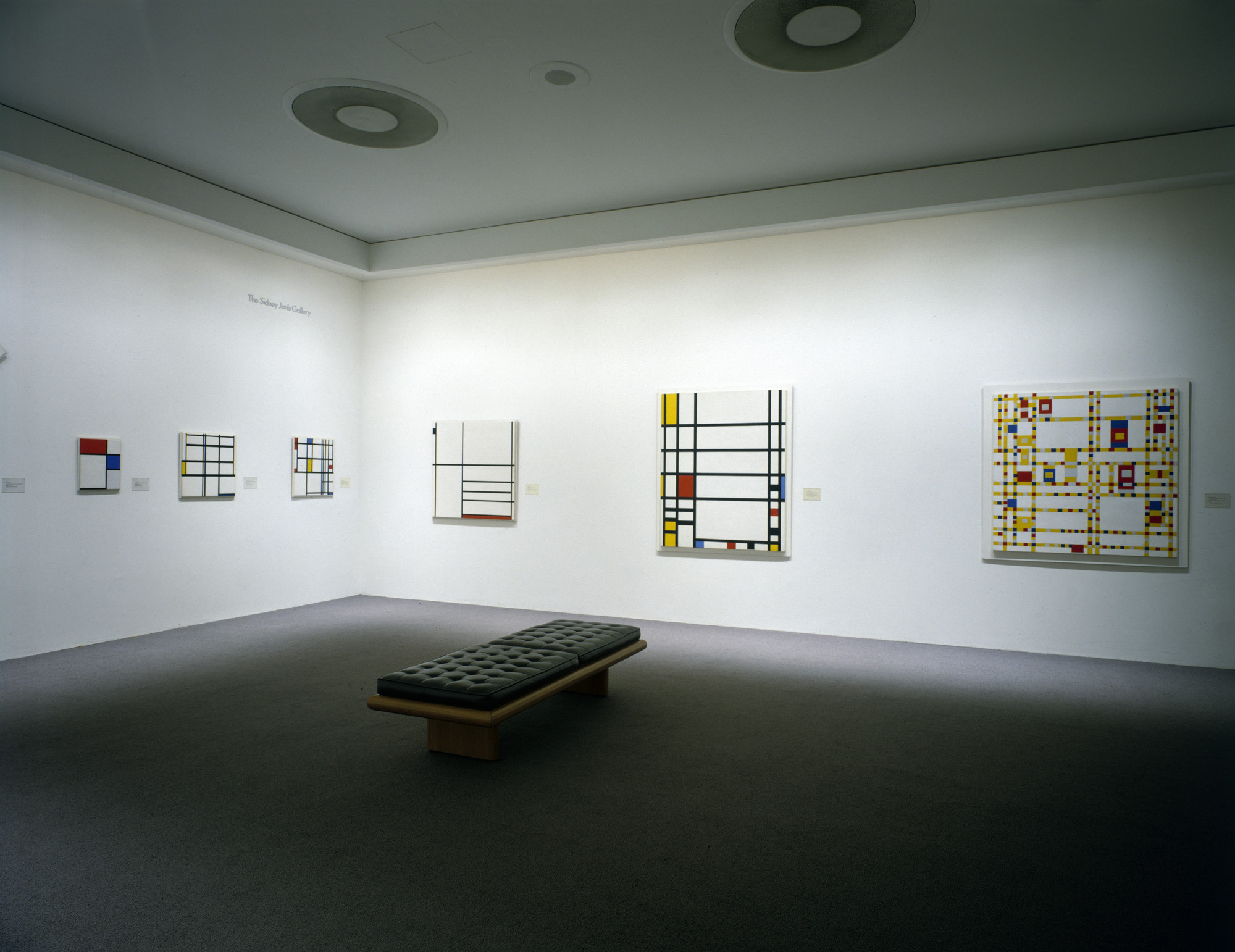 Installation view of the exhibition "Selections from the Permanent ...