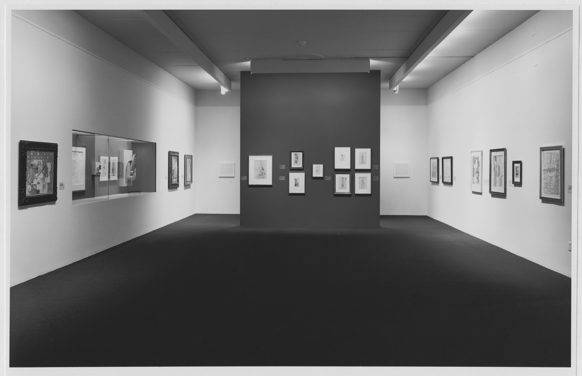 Installation view of the exhibition "Picasso and Braque: Pioneering ...
