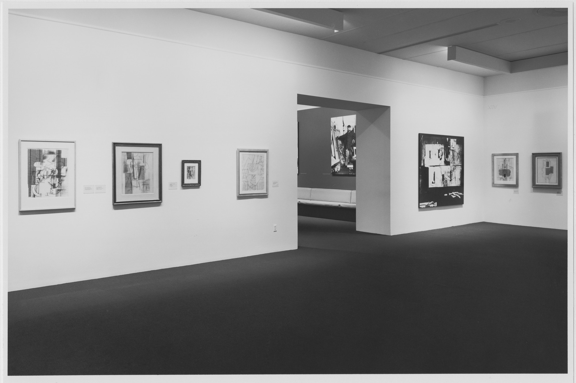 Installation view of the exhibition "Picasso and Braque: Pioneering ...