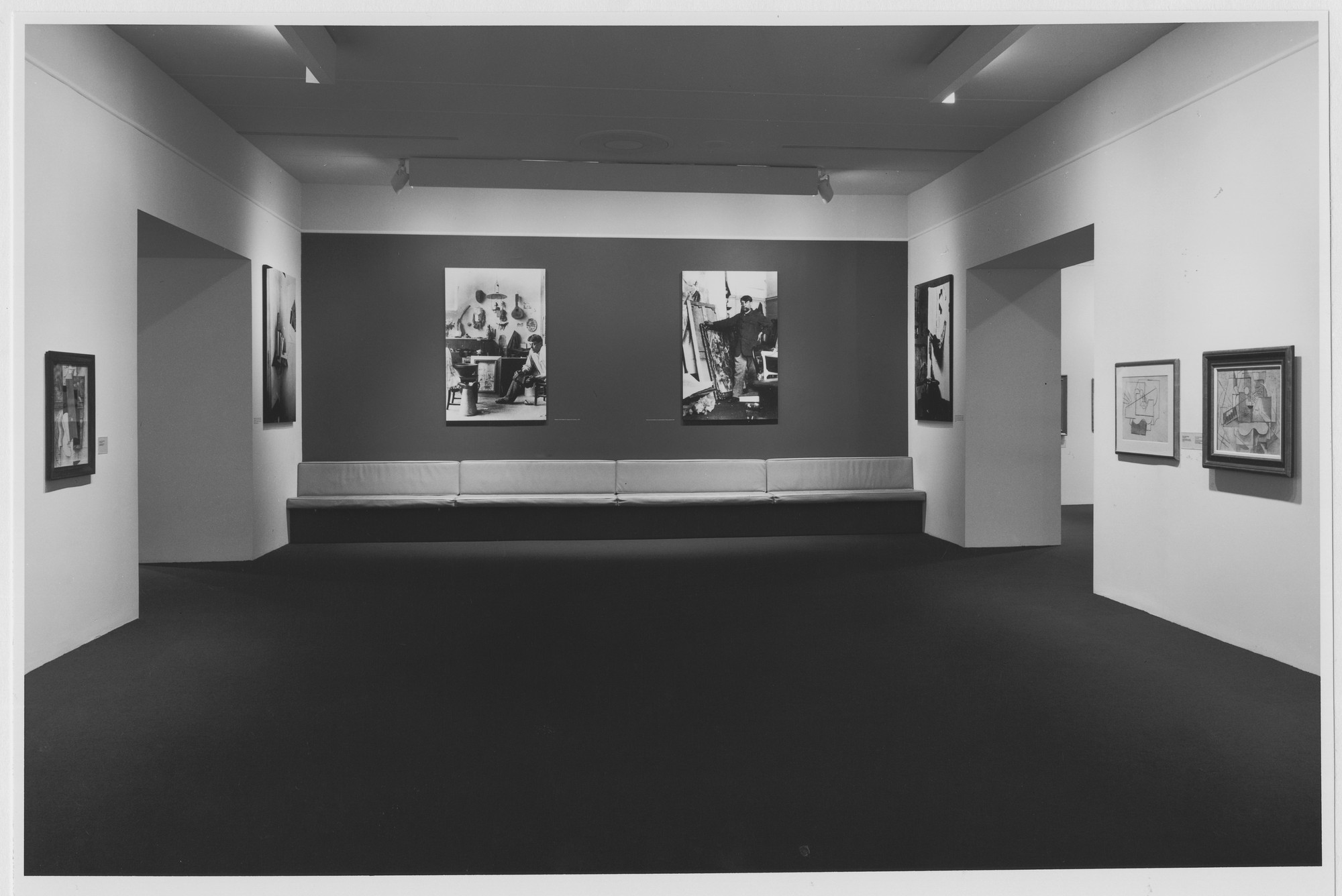 Installation view of the exhibition "Picasso and Braque: Pioneering ...