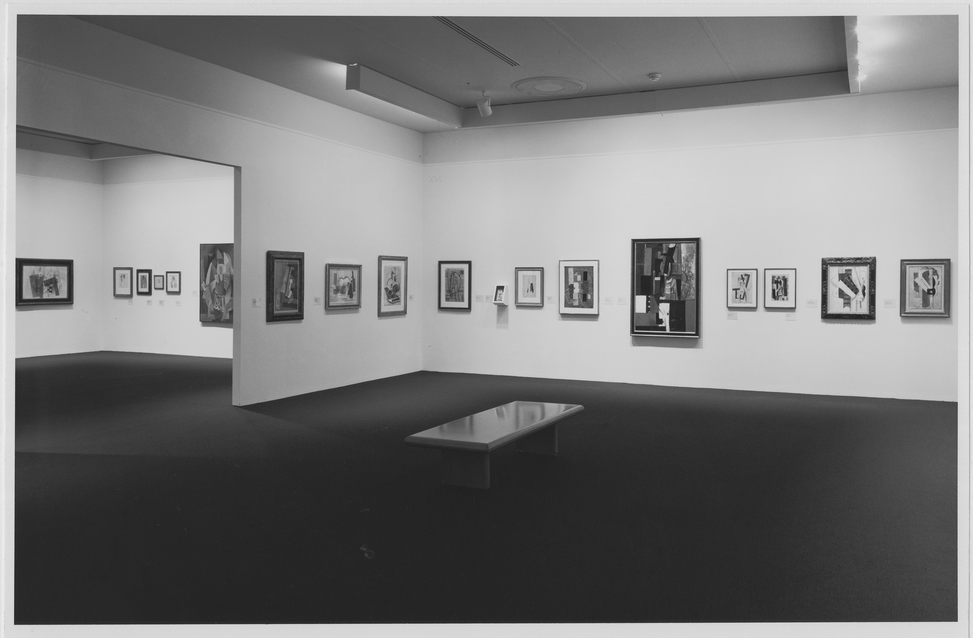 Installation view of the exhibition "Picasso and Braque: Pioneering ...