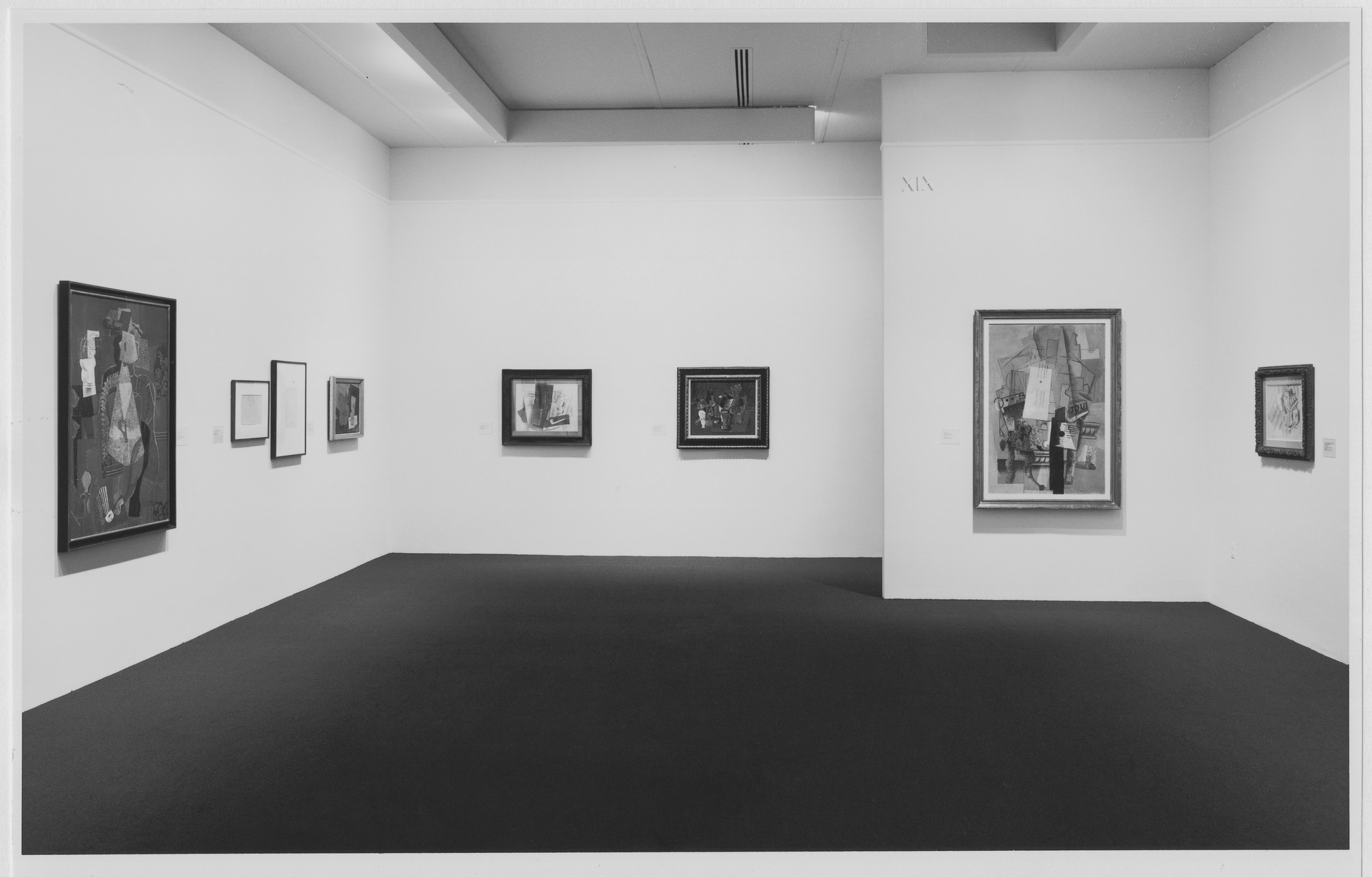 Installation view of the exhibition "Picasso and Braque: Pioneering ...