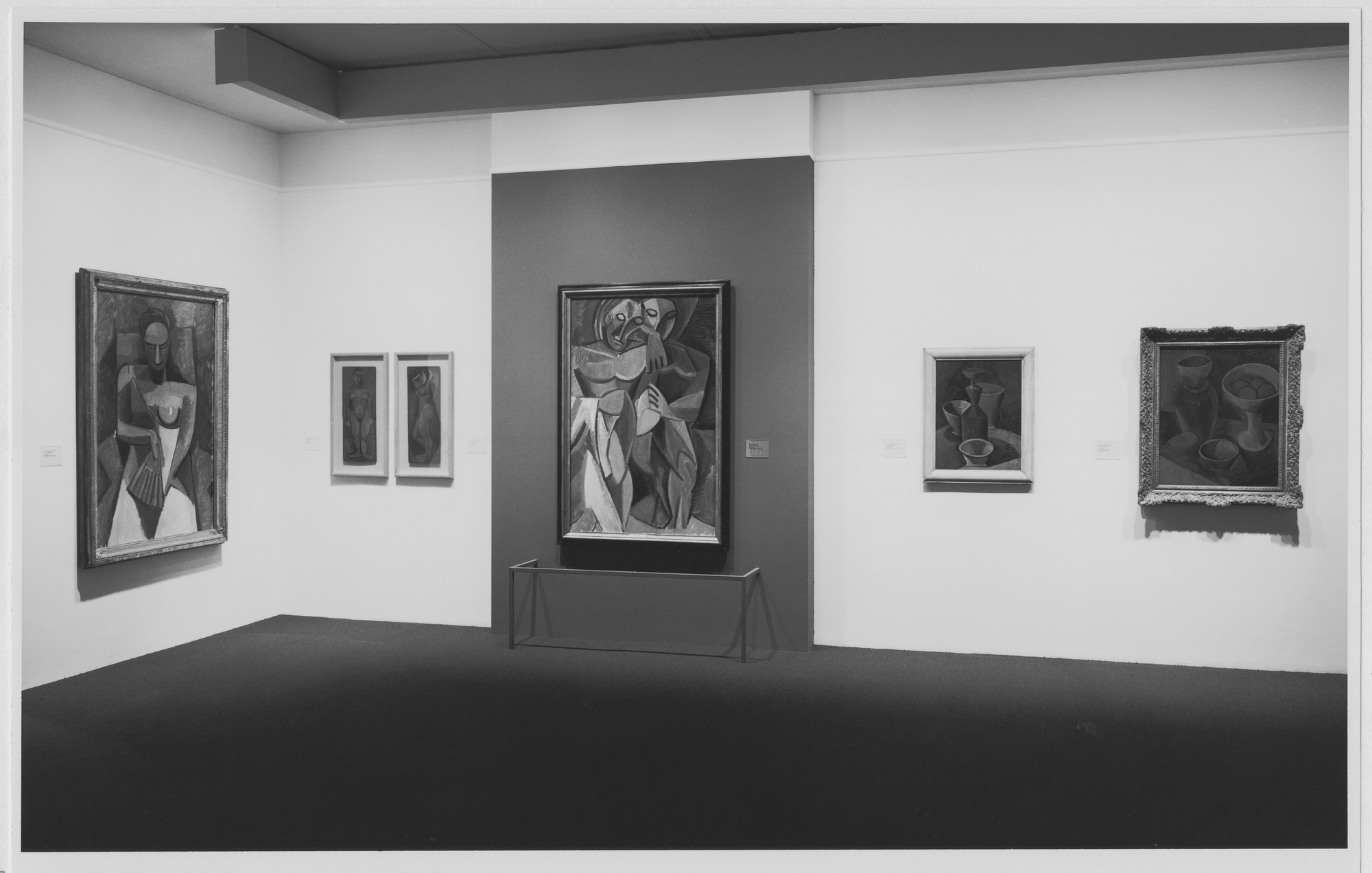 Installation view of the exhibition "Picasso and Braque: Pioneering ...