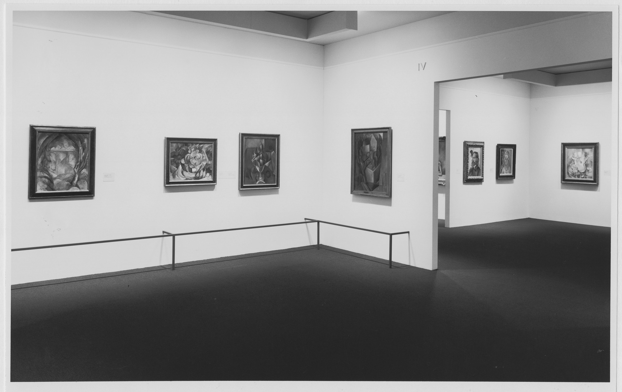 Installation view of the exhibition "Picasso and Braque: Pioneering ...