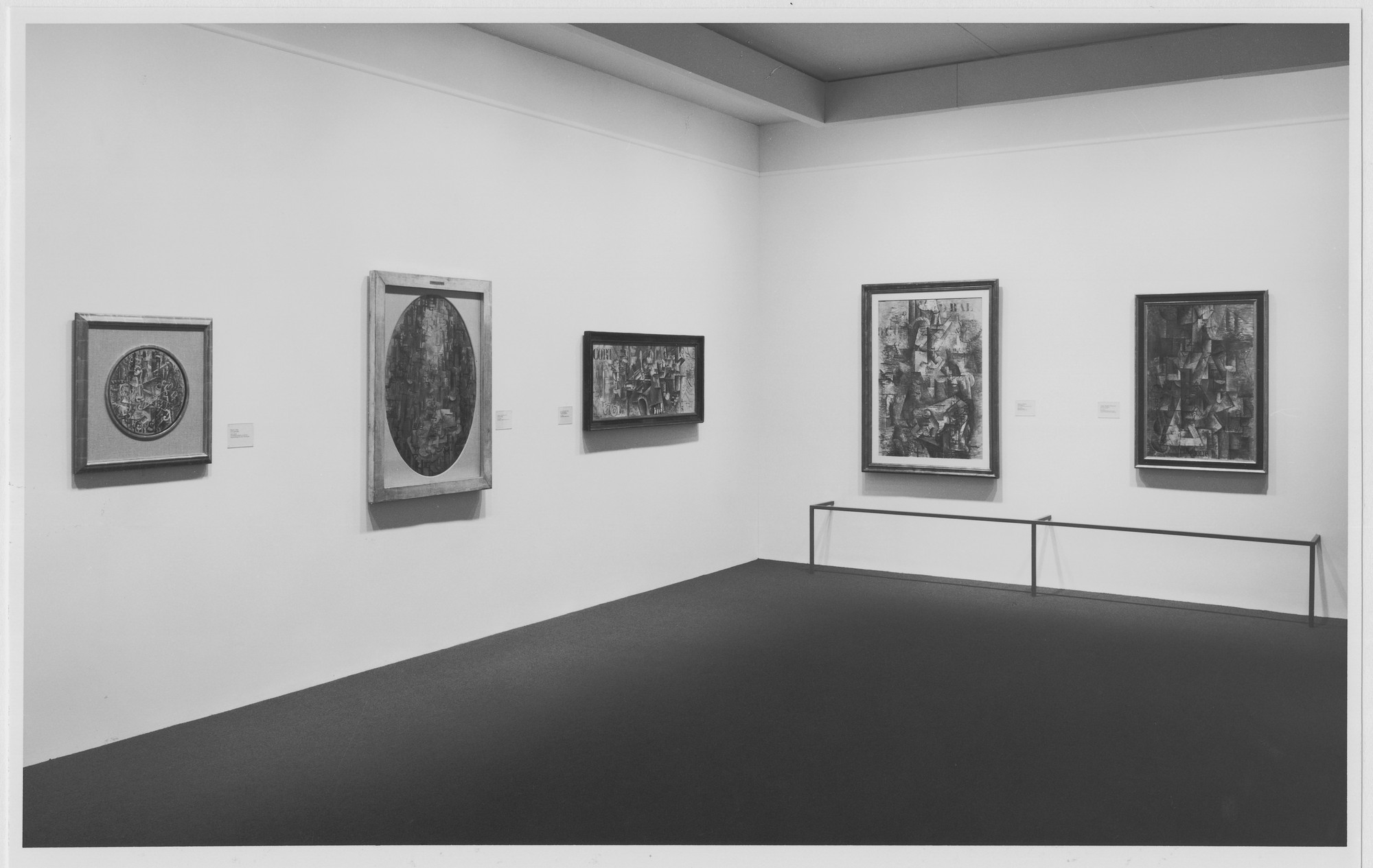 Installation view of the exhibition "Picasso and Braque: Pioneering ...
