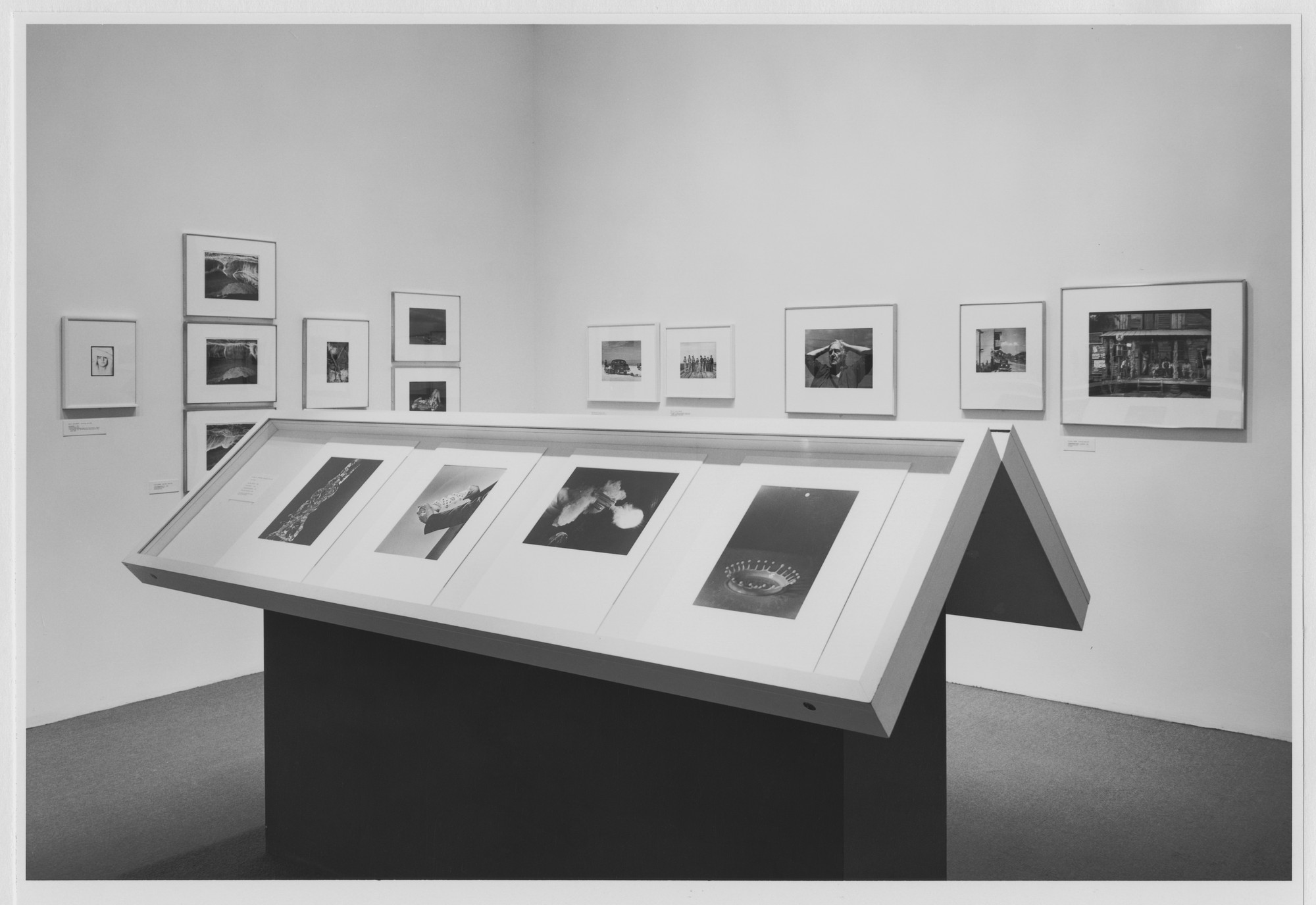 Installation view of the exhibition "Photography Gallery Reinstallation ...