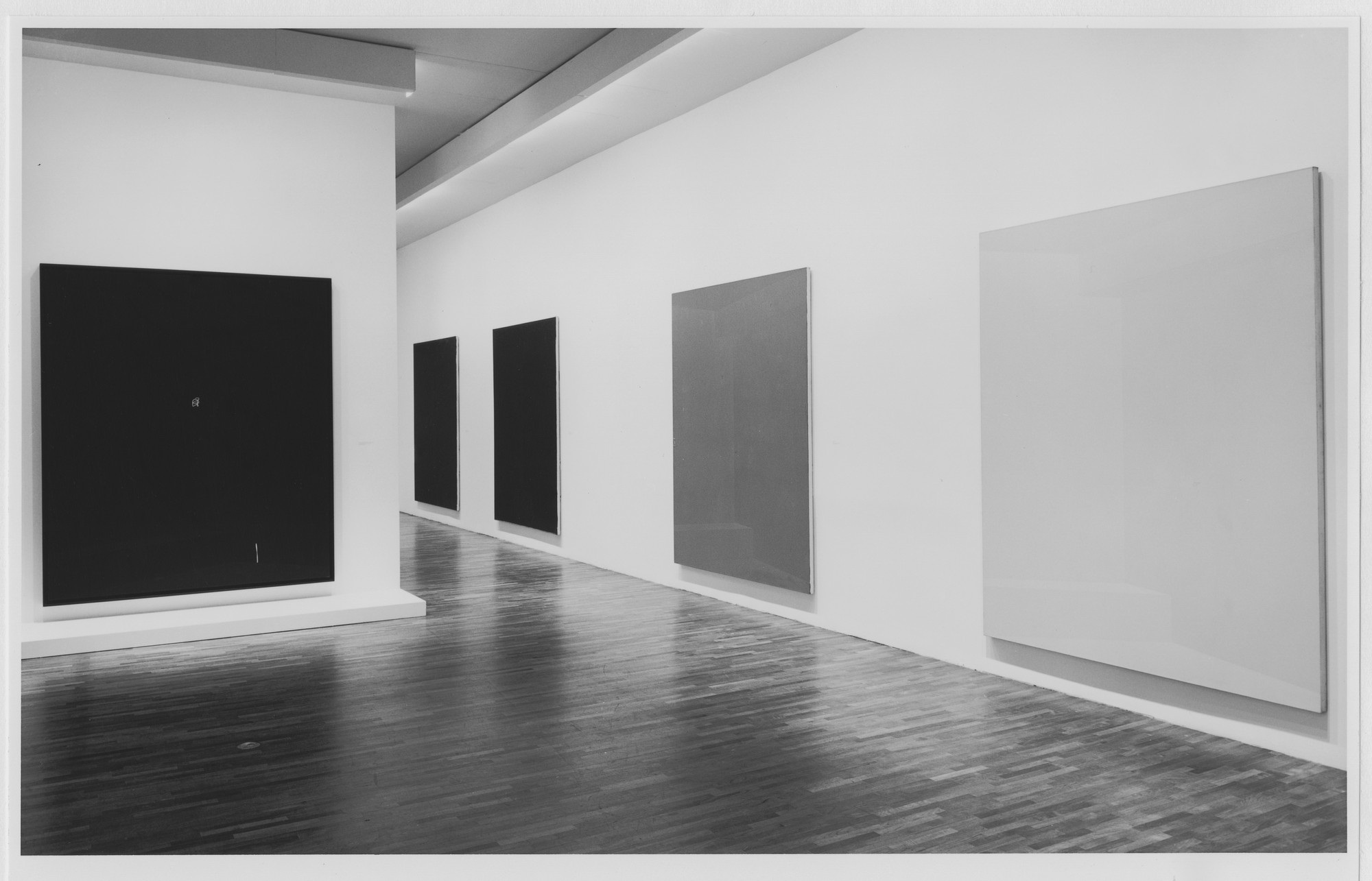 Installation view of the exhibition "Robert Moskowitz" | MoMA