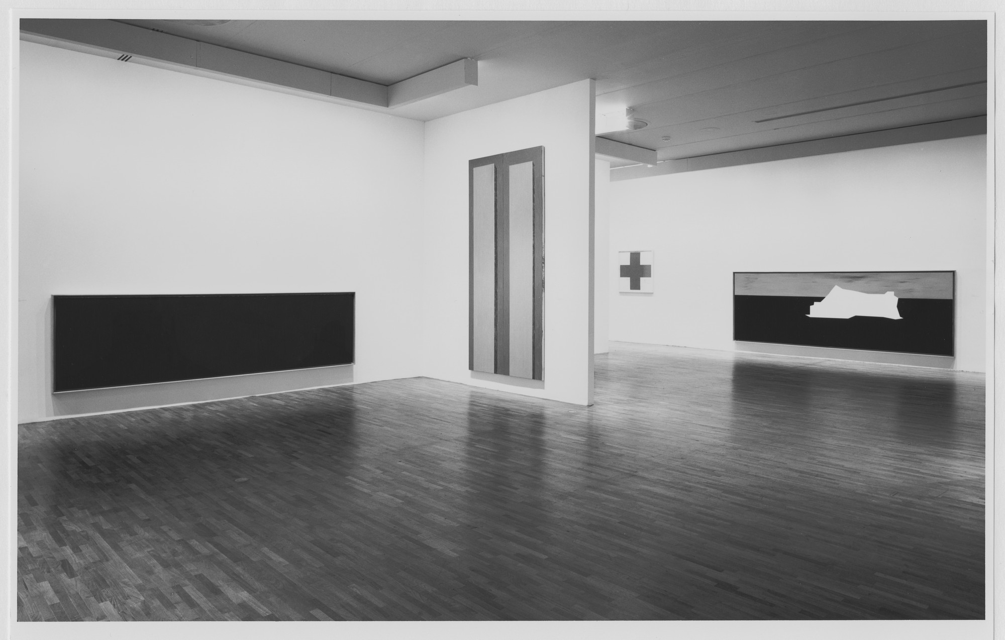 Installation view of the exhibition "Robert Moskowitz" | MoMA