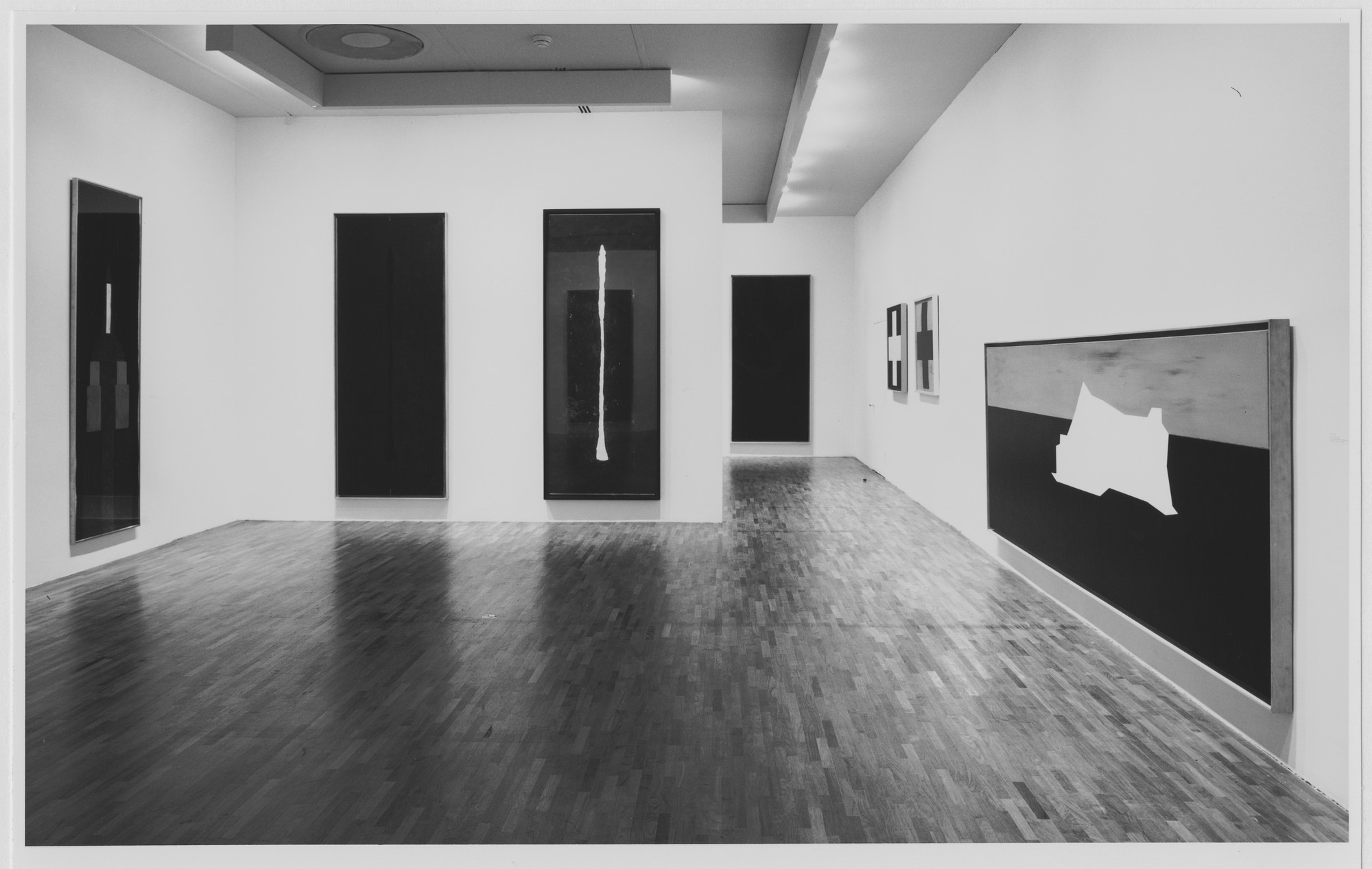 Installation view of the exhibition "Robert Moskowitz" | MoMA