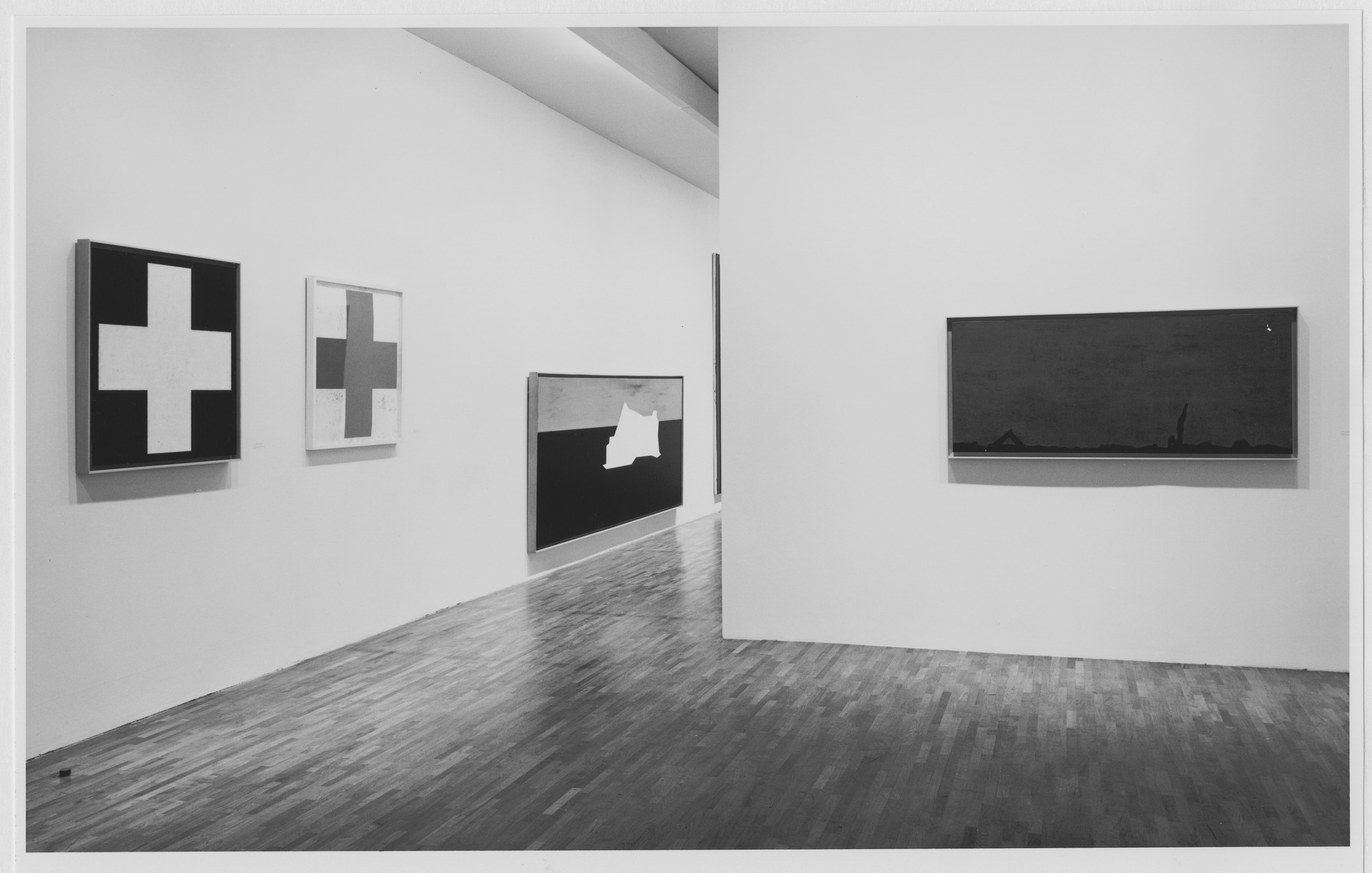 Installation view of the exhibition "Robert Moskowitz" | MoMA