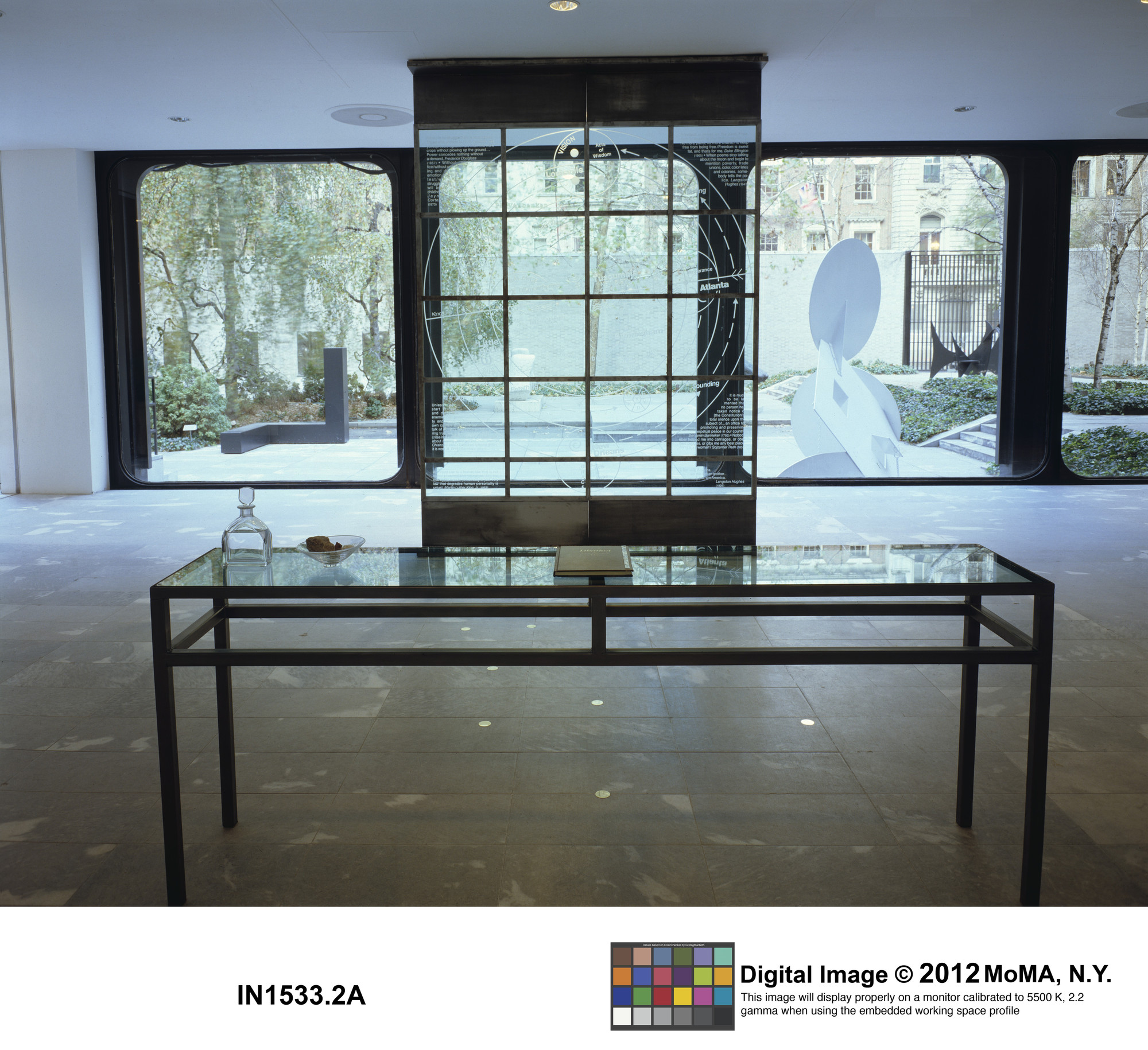 Installation view of the exhibition "Projects 19: Houston Conwill" | MoMA