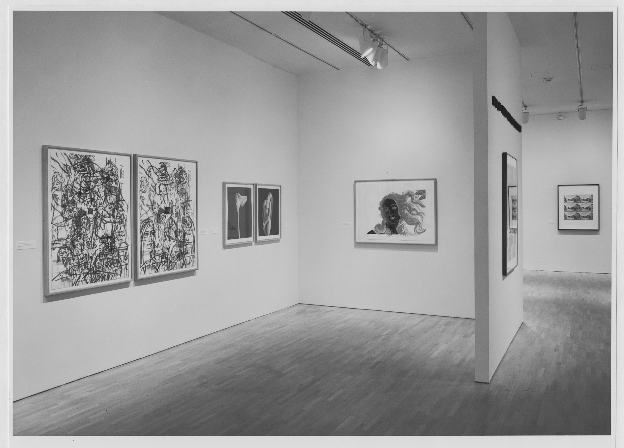 Installation view of the exhibition "For 20 Years: Editions Schellman ...