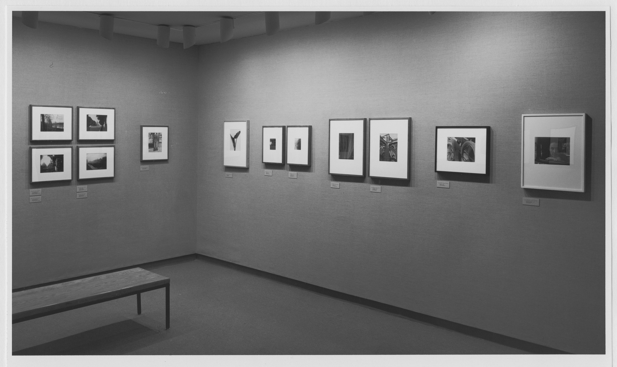 Installation view of the exhibition "Photography Gallery Reinstallation ...