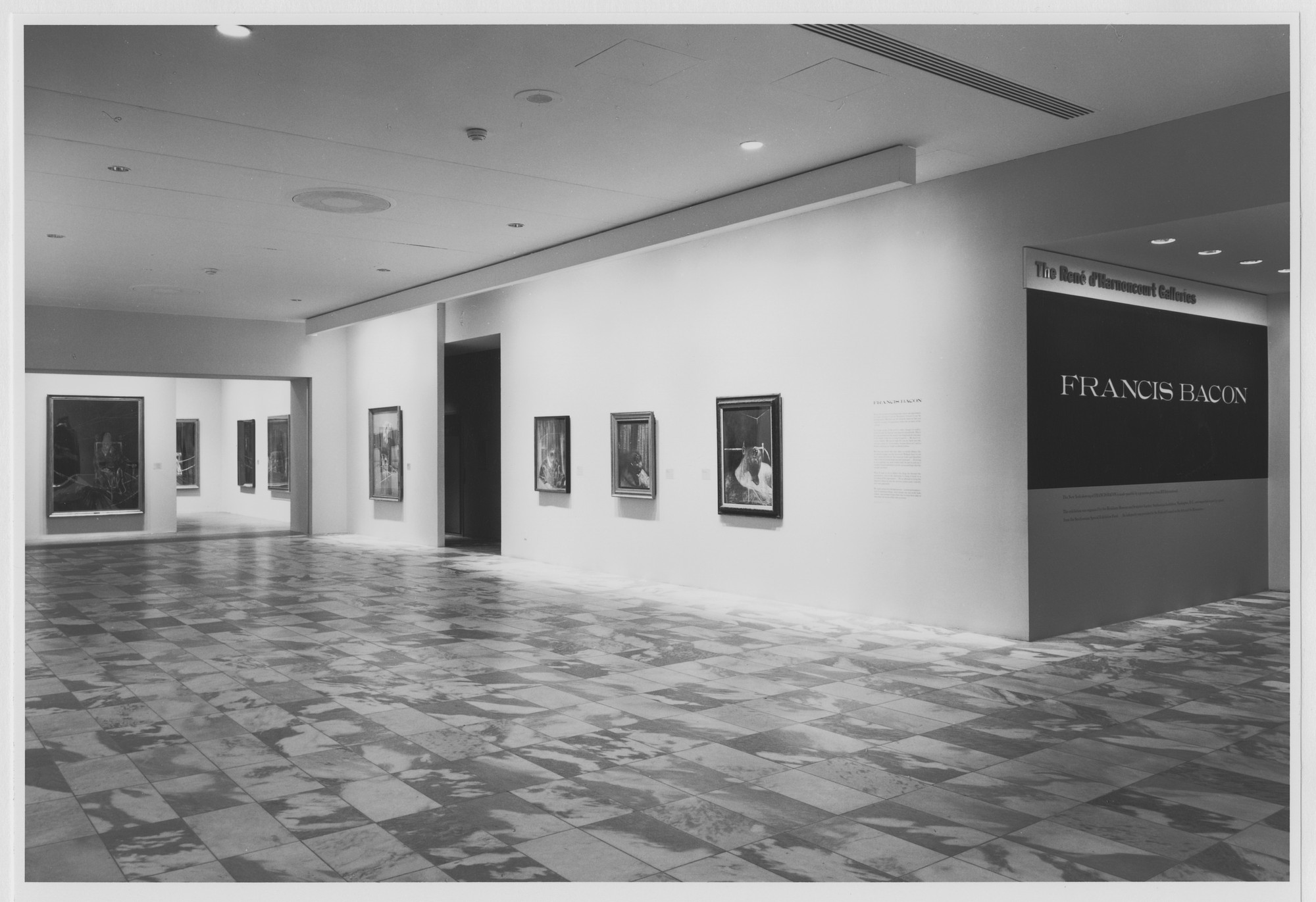 Installation view of the exhibition "Francis Bacon" | MoMA