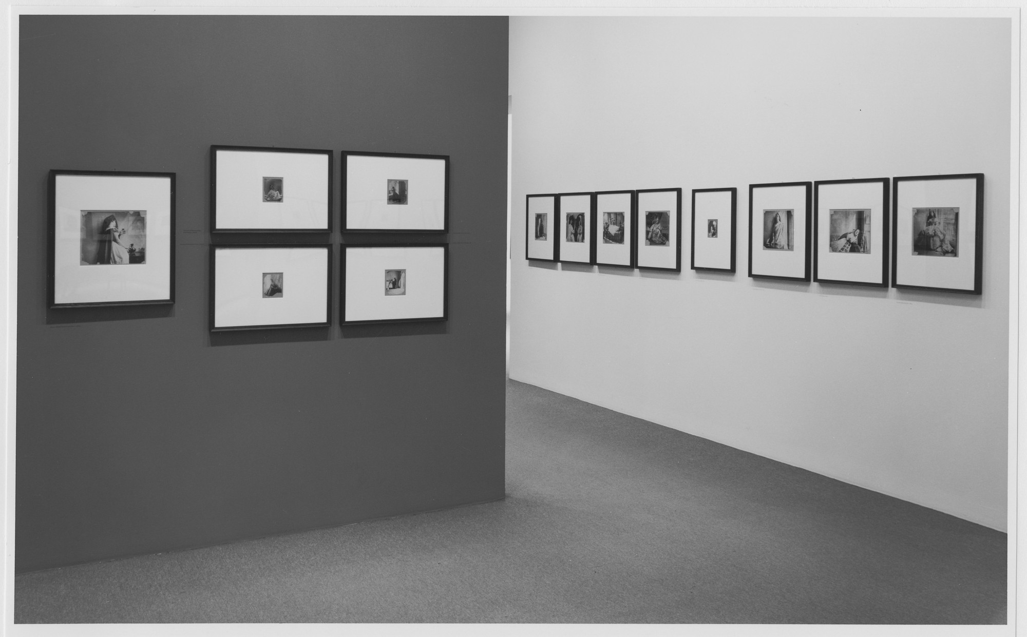 Installation view of the exhibition "Lady Hawarden: Victorian ...
